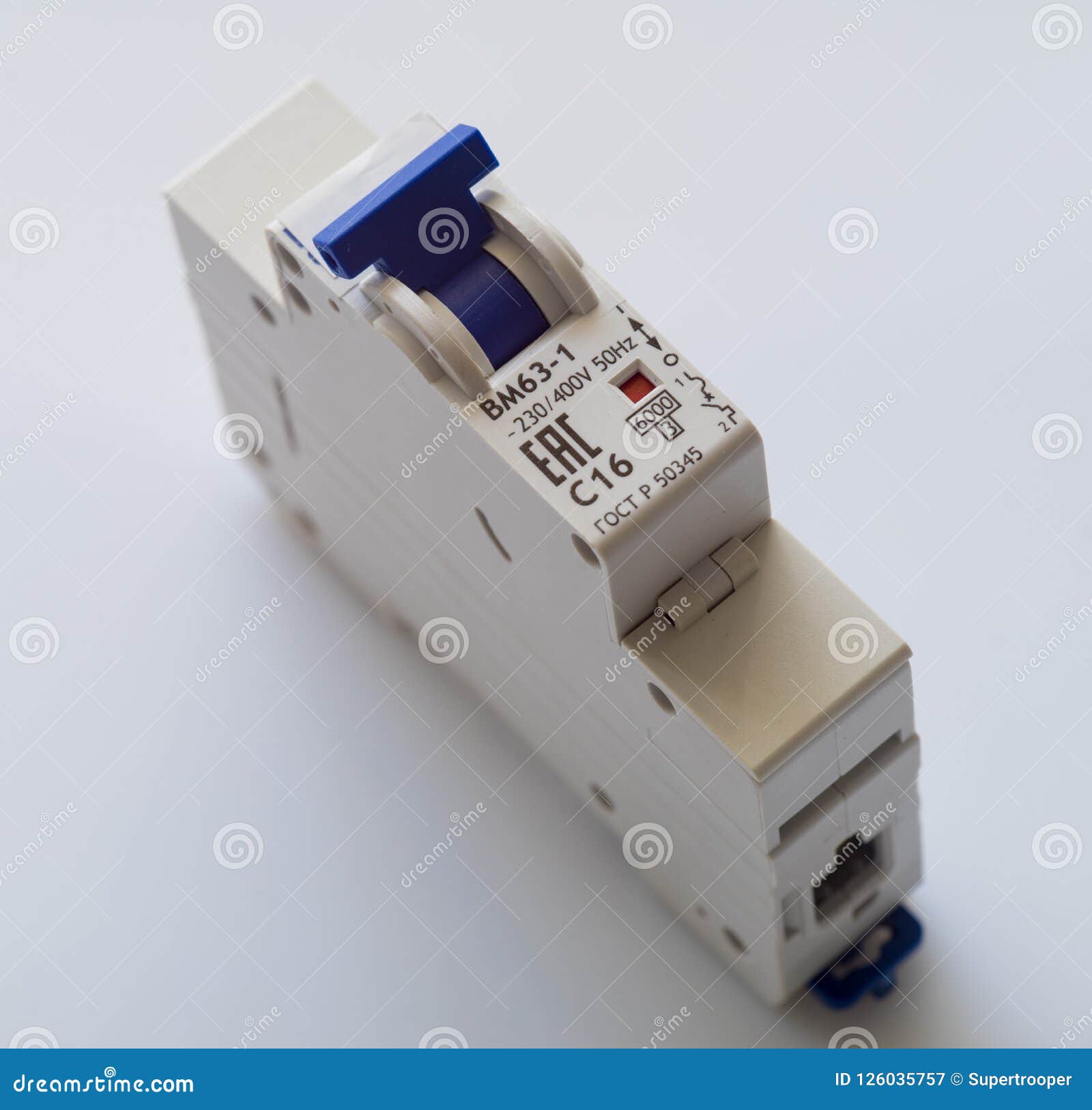 Selective Main Circuit Breaker Close Up Editorial Photography - Image ...