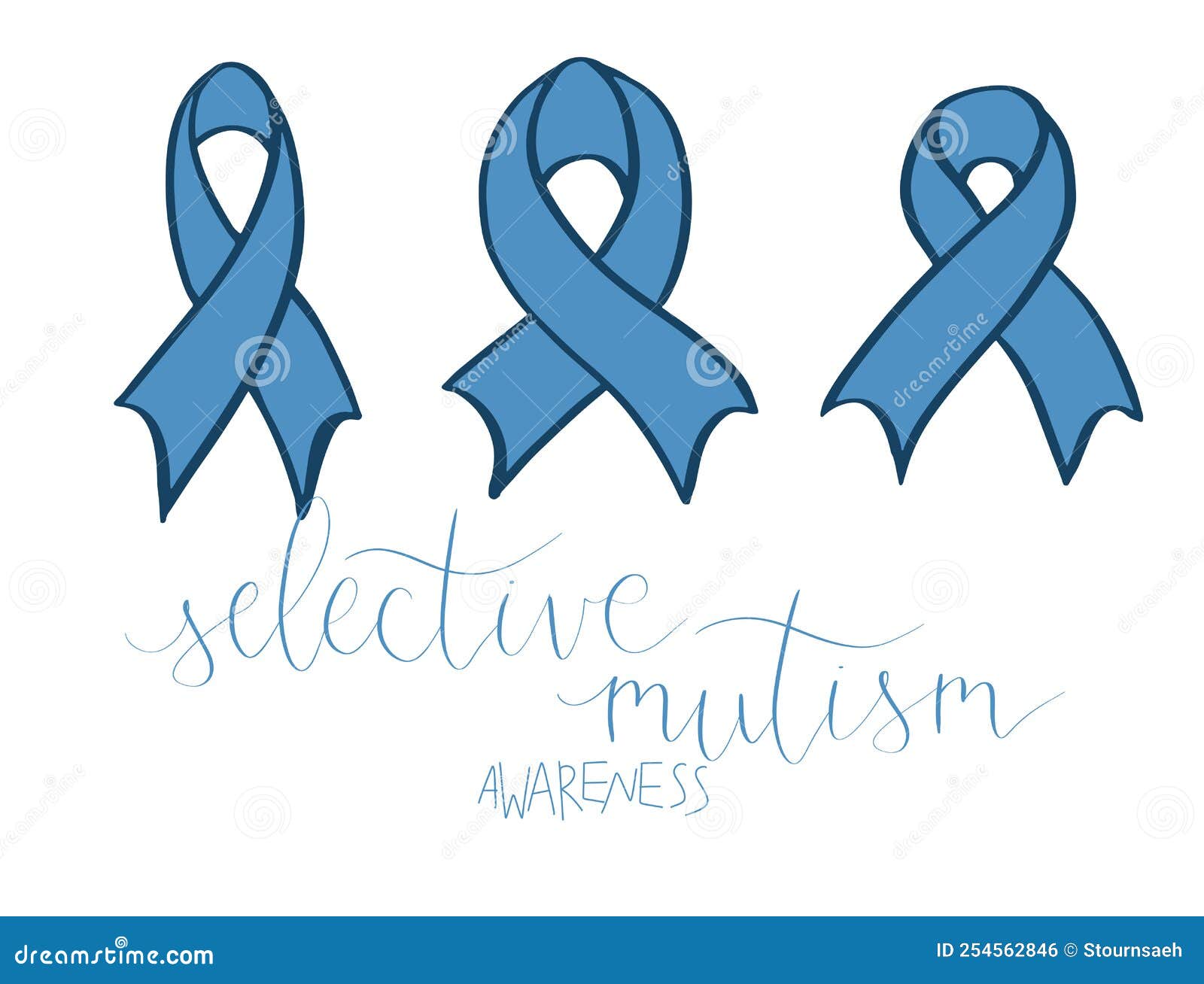 Selective Mutism Awareness Month October Promotion Banner Template with ...