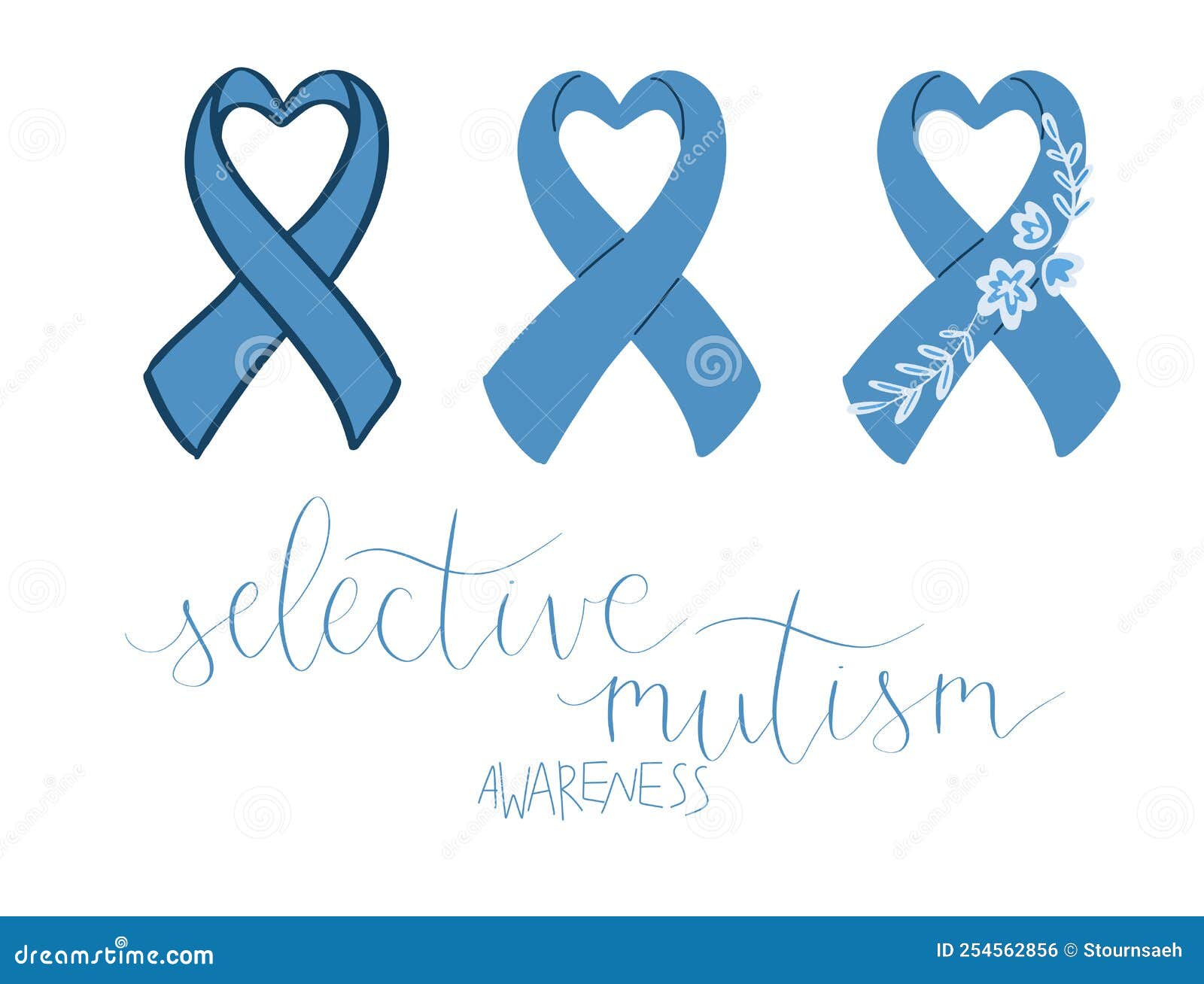 Selective Mutism Awareness Month October Promotion Banner Template with ...