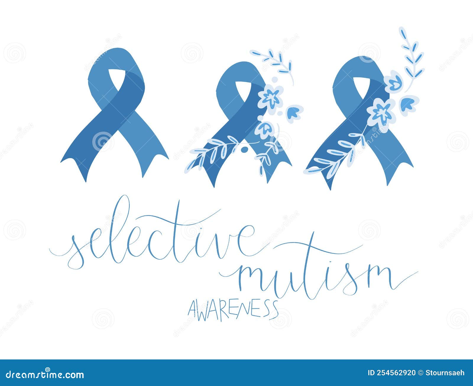 Selective Mutism Awareness Month October Promotion Banner Template with ...
