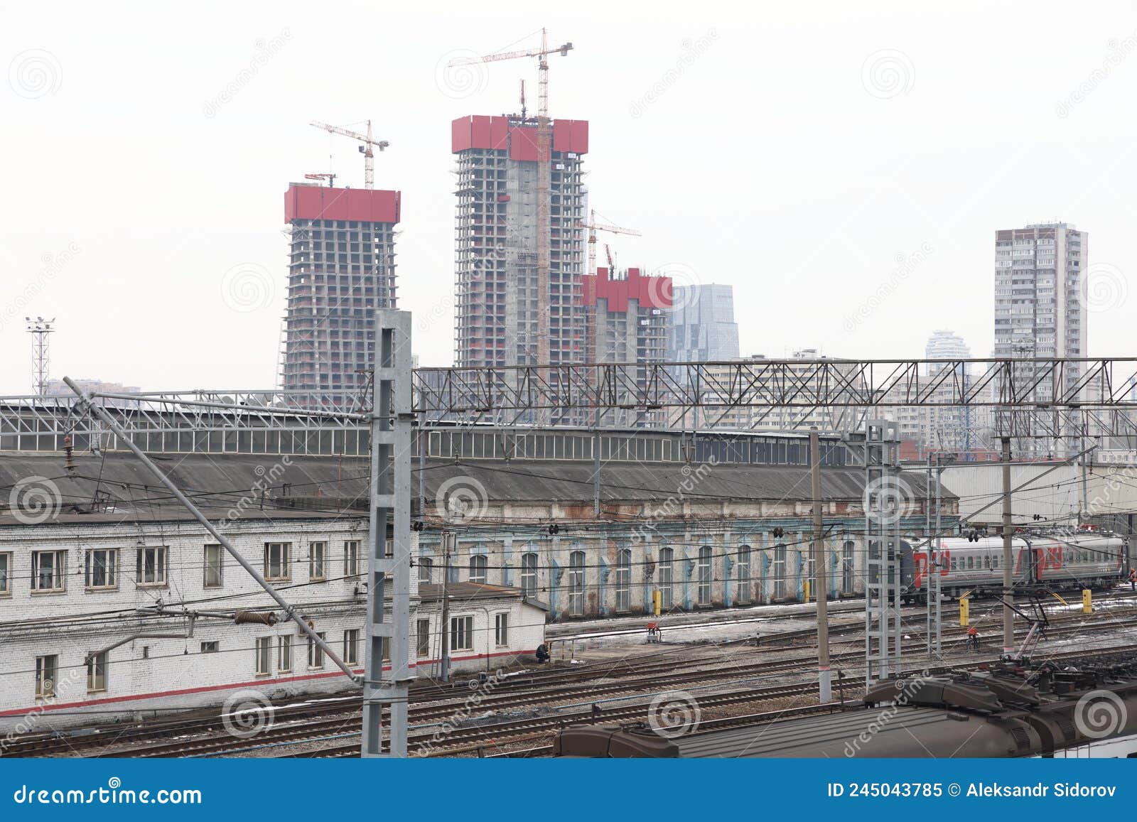 Selective System of Electrification of Electric Trains. Ground Contact ...