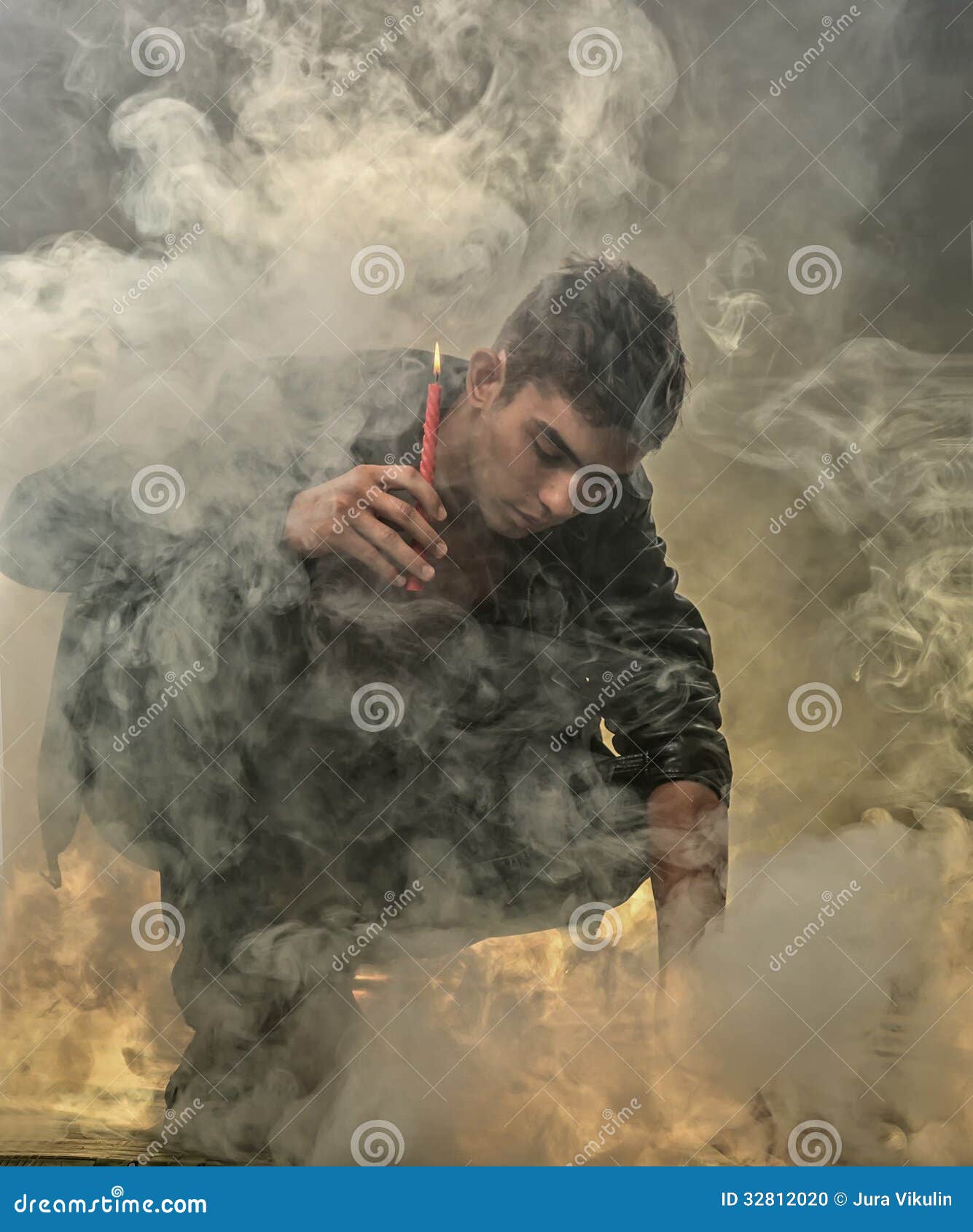 The selector stock photo. Image of smoke, light, search - 32812020