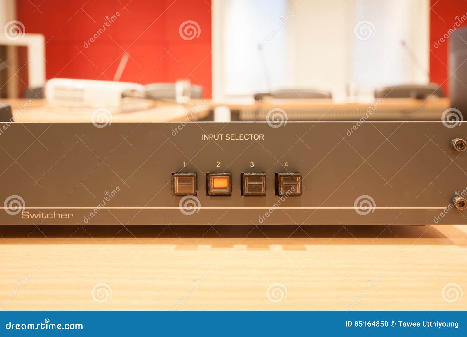 Selector switch projector stock photo. Image of button - 85164850