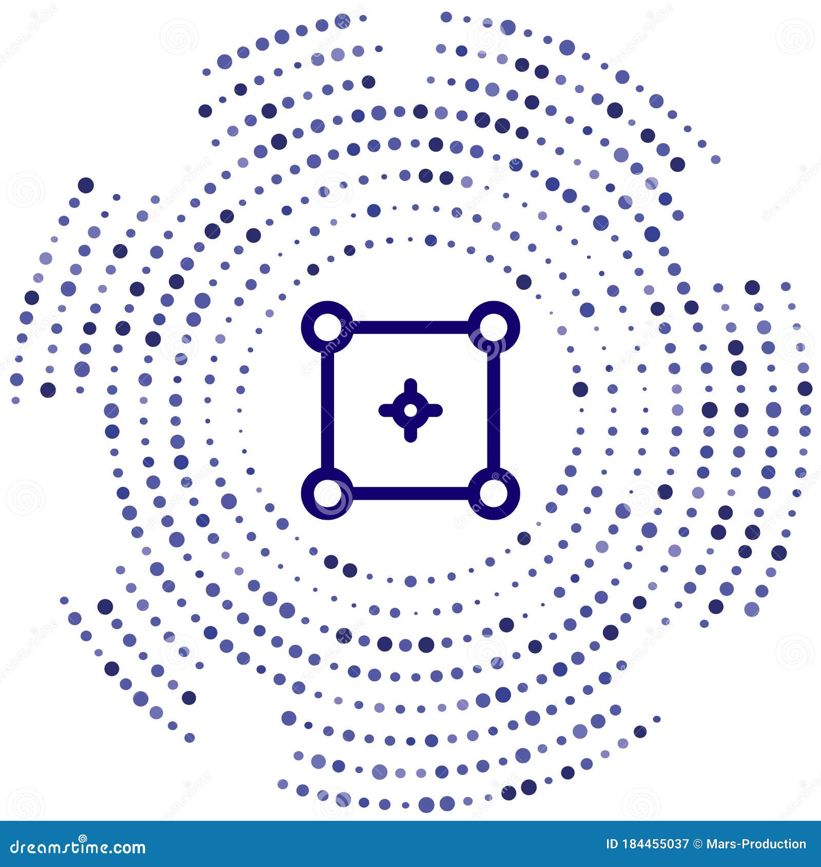 Selector Vector Icon. Selector Editable Stroke. Selector Linear Symbol ...