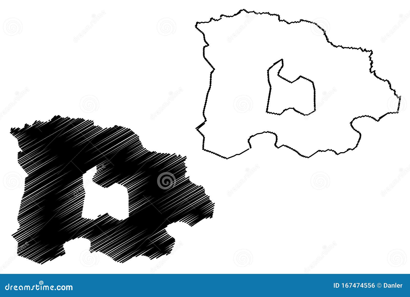 Tuv Province Aimags, Provinces Of Mongolia Map Vector Illustration ...