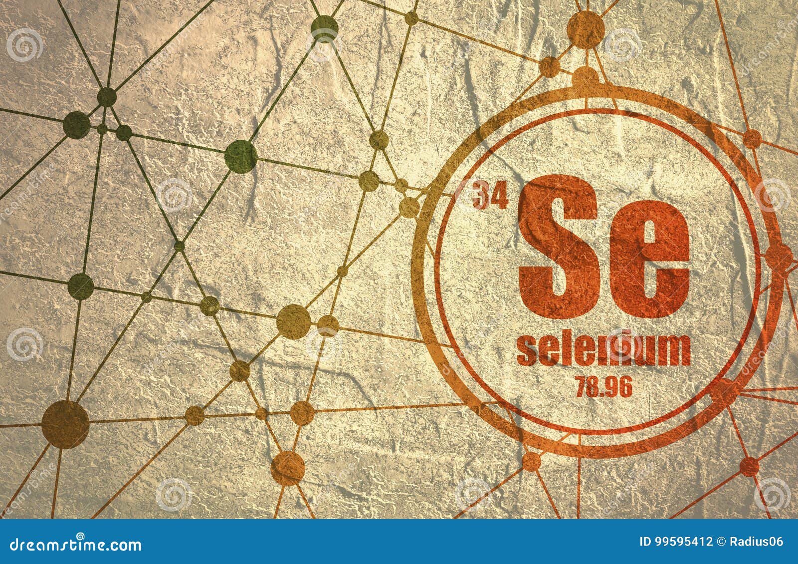 Selenium Chemical Element Stock Illustration Illustration Of Modern