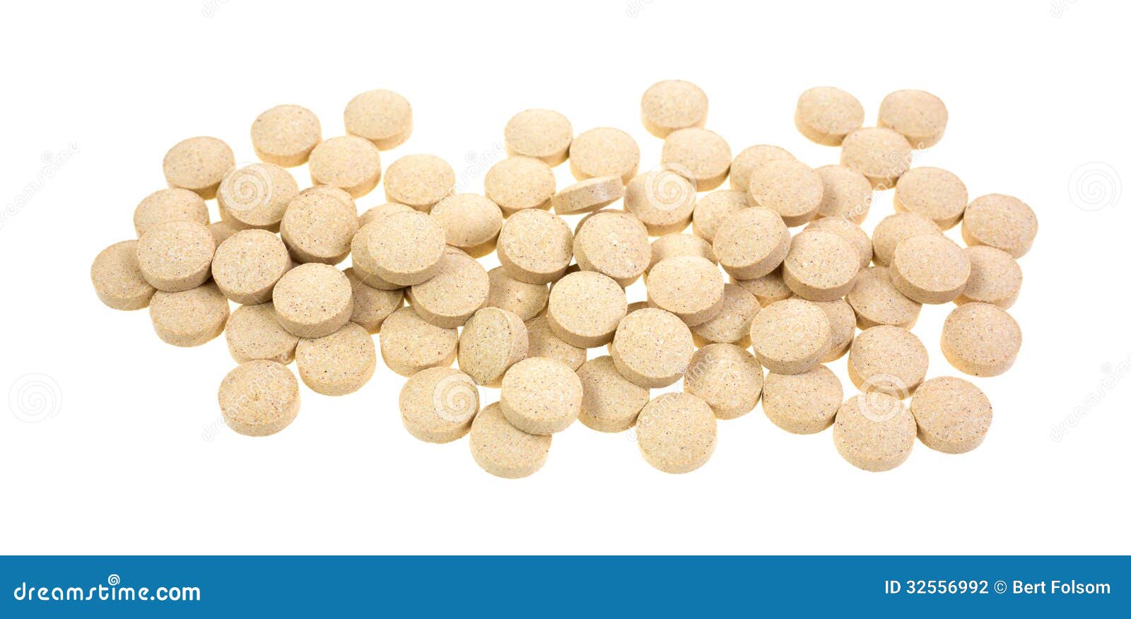 Selenium Mineral Tablets on White Background Stock Photo - Image of ...