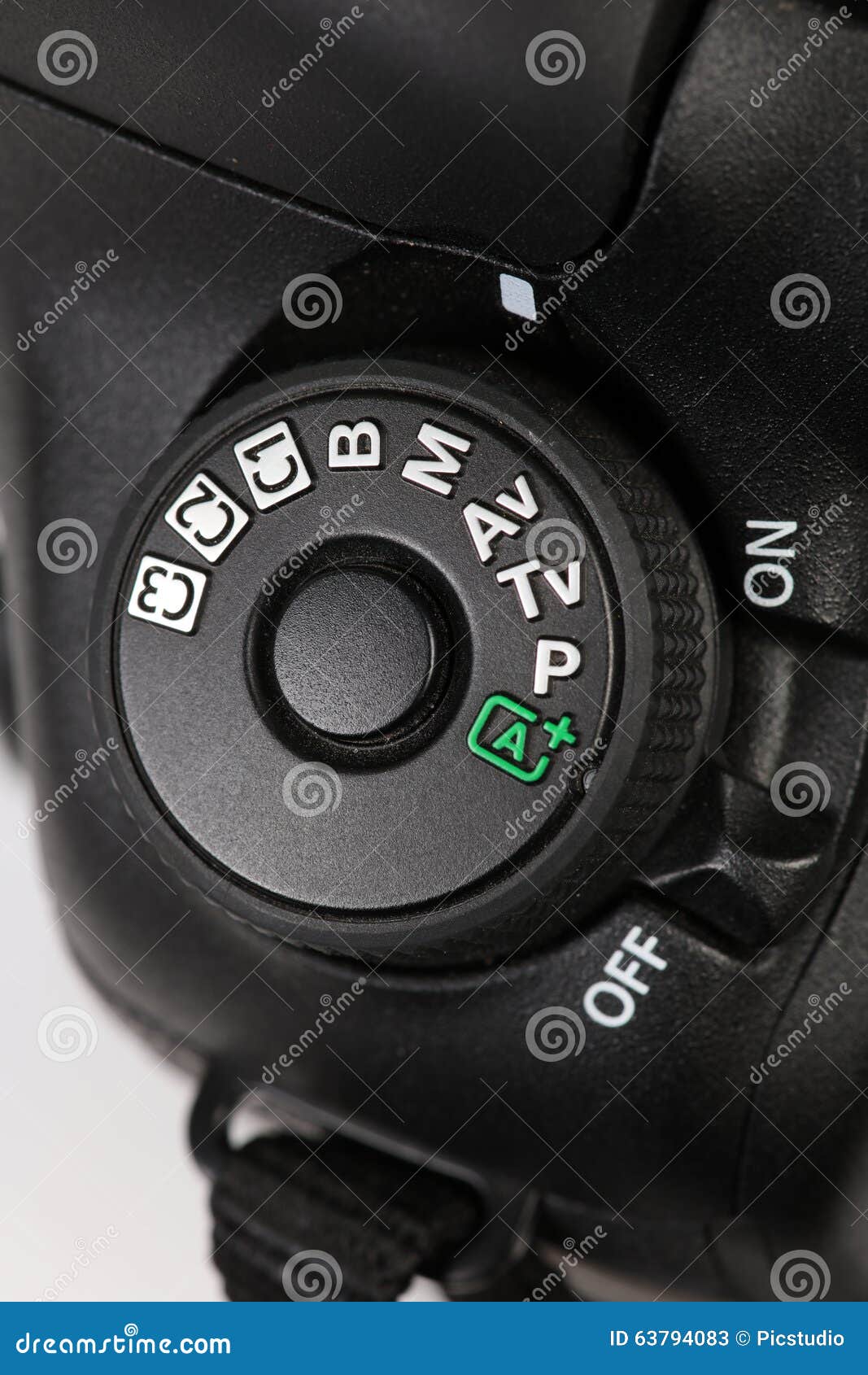 Seletor Do Seletor De Modo De Dslr Imagem de Stock - Imagem de ...