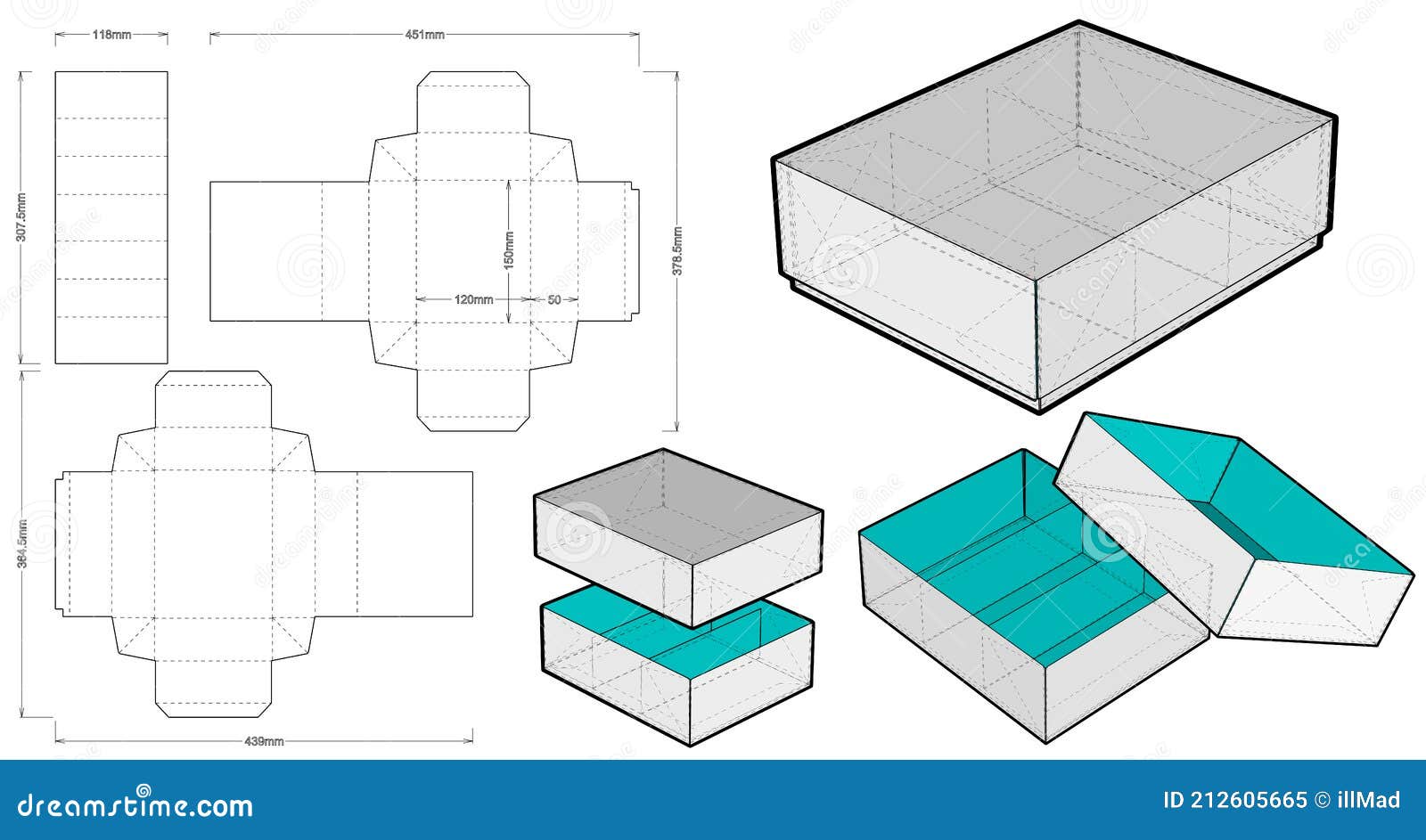 Self-assembling Folding Box. Ease of Assembly, No Need for Glue ...
