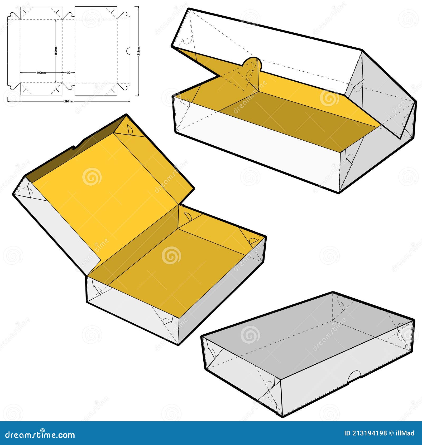 Self-assembling Folding Box. Ease of Assembly, No Need for Glue ...