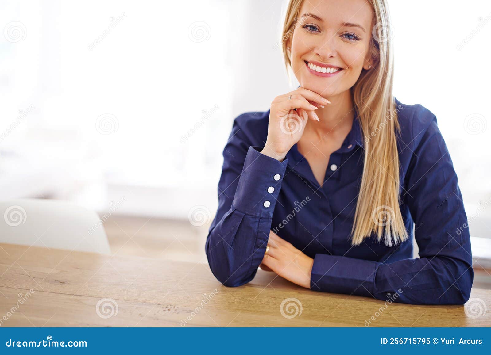 Self-assured and Successful. Well Dressed Woman Looking at the Camera ...