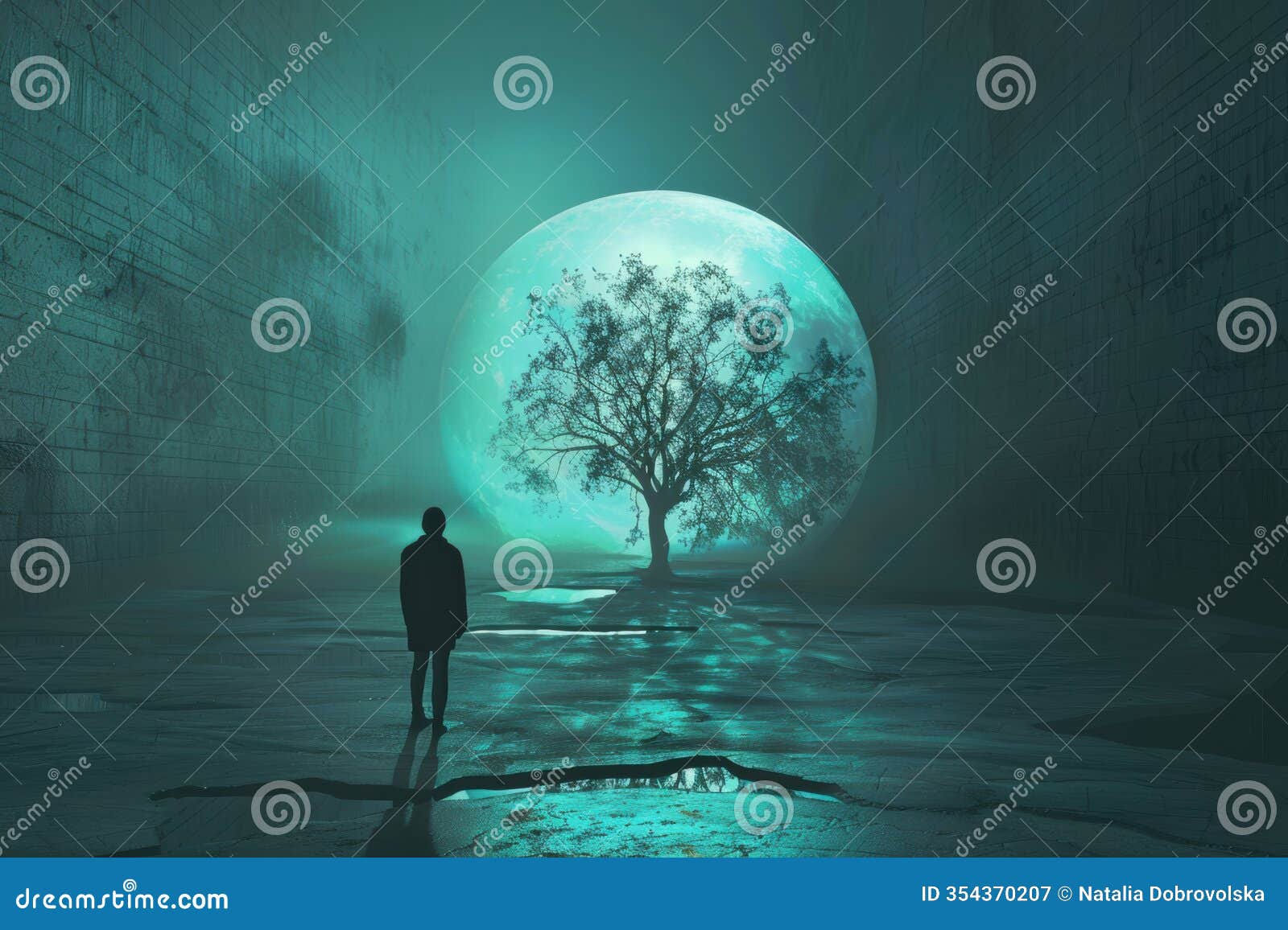 Self-awareness and Introspection Concept Showing Calm and Reflective ...