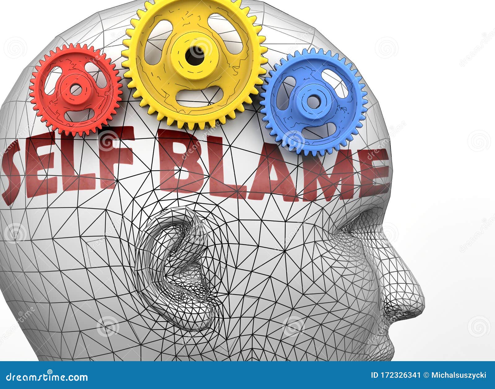 Self Blame,hands Pointer Line Icon Concept. Self Blame,hands Pointer ...