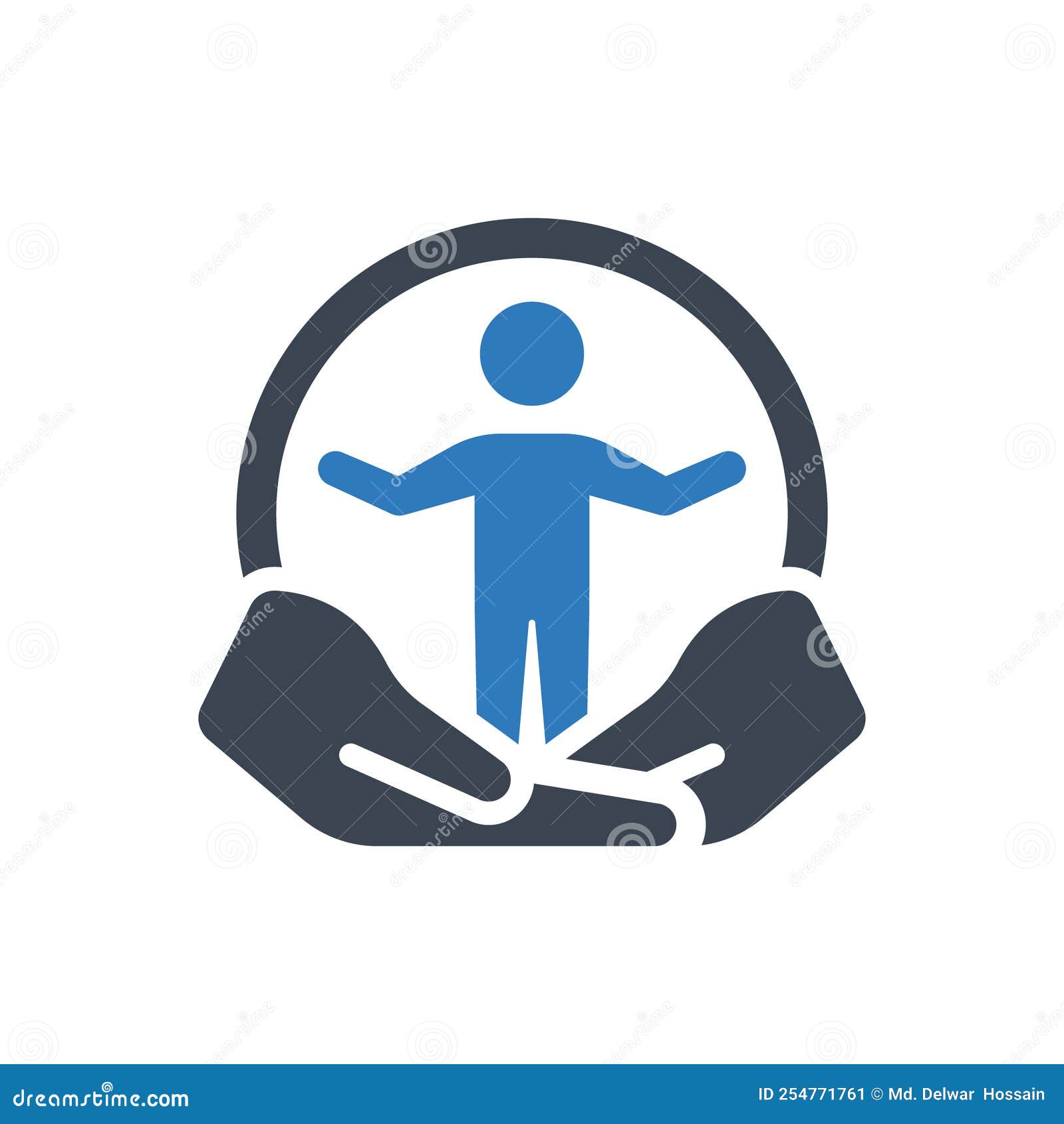 Self care icon stock vector. Illustration of sign, healthcare - 254771761