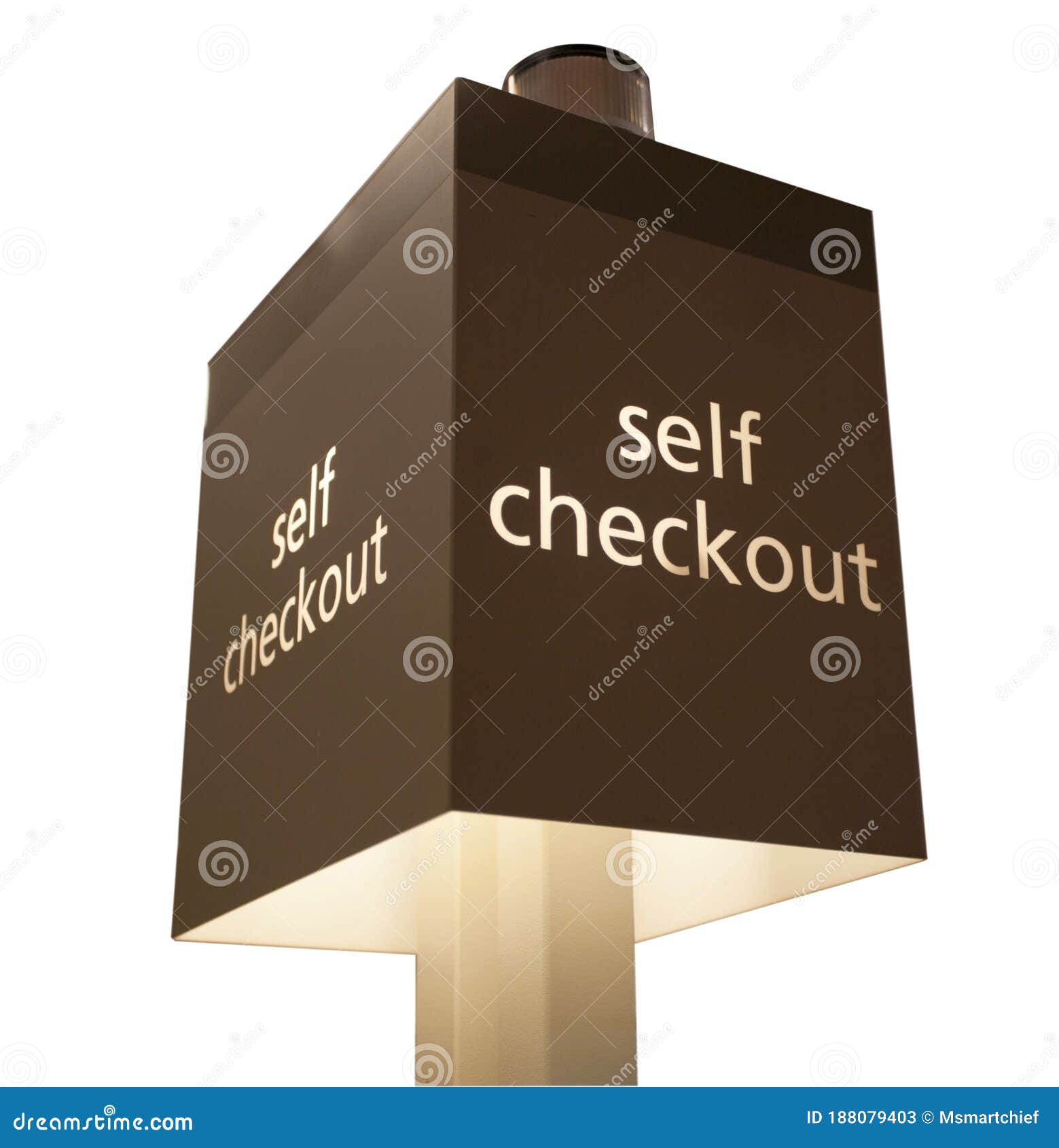 SELF CHECKOUT sign stock image. Image of sign, checkout - 188079403