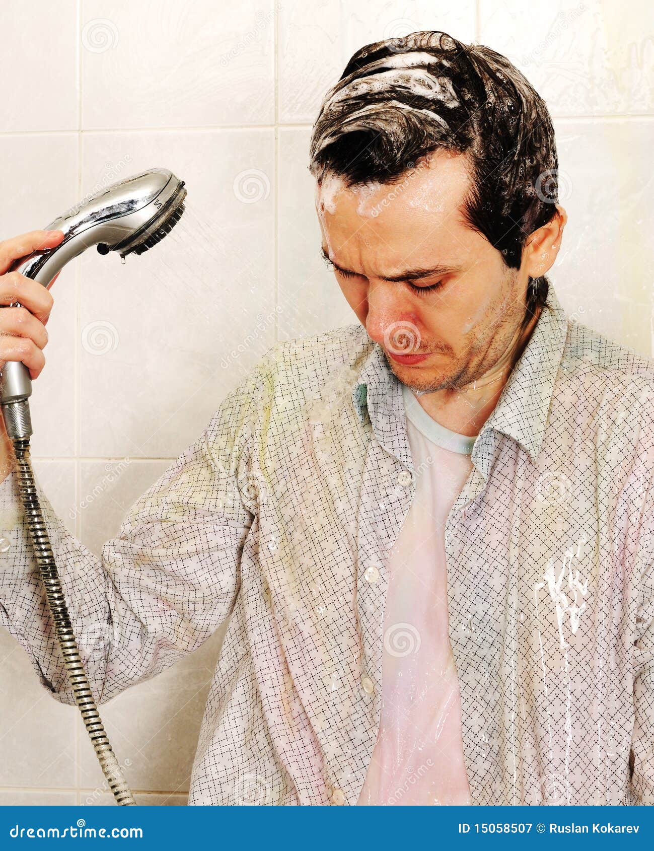 Self cleaning. stock image. Image of person, soap, detergents - 15058507