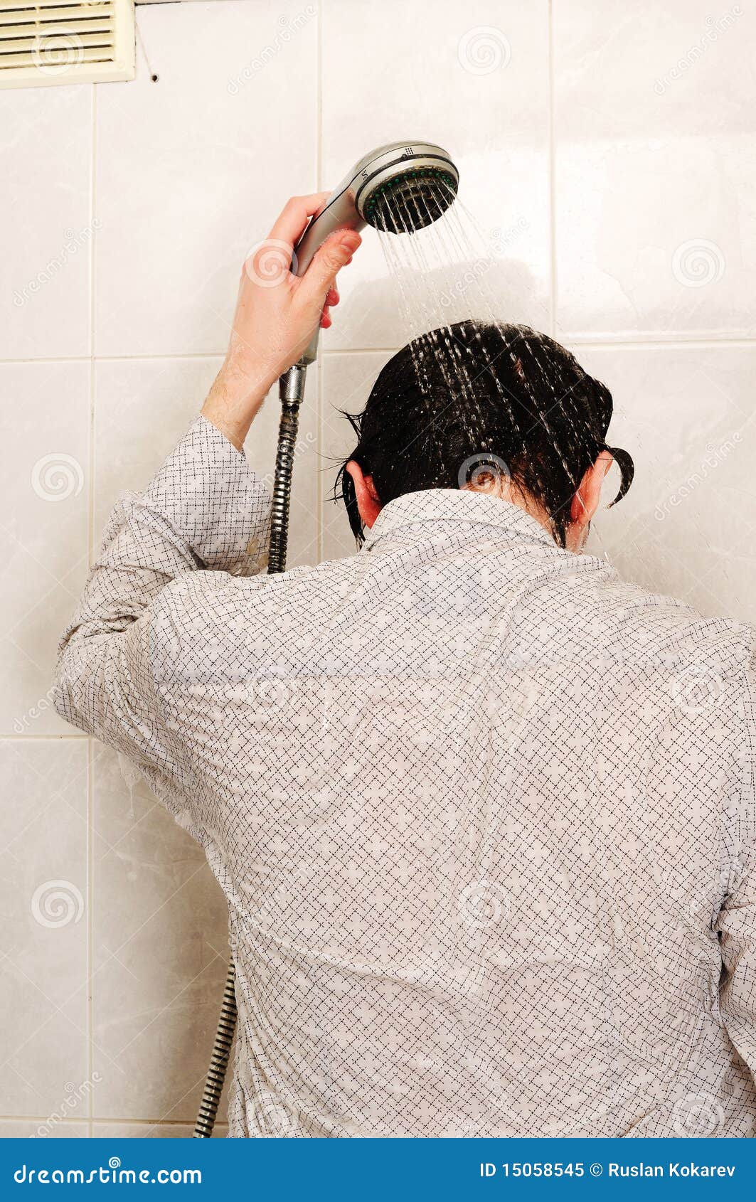 Self cleaning. stock image. Image of hair, unshaven, chemical - 15058545