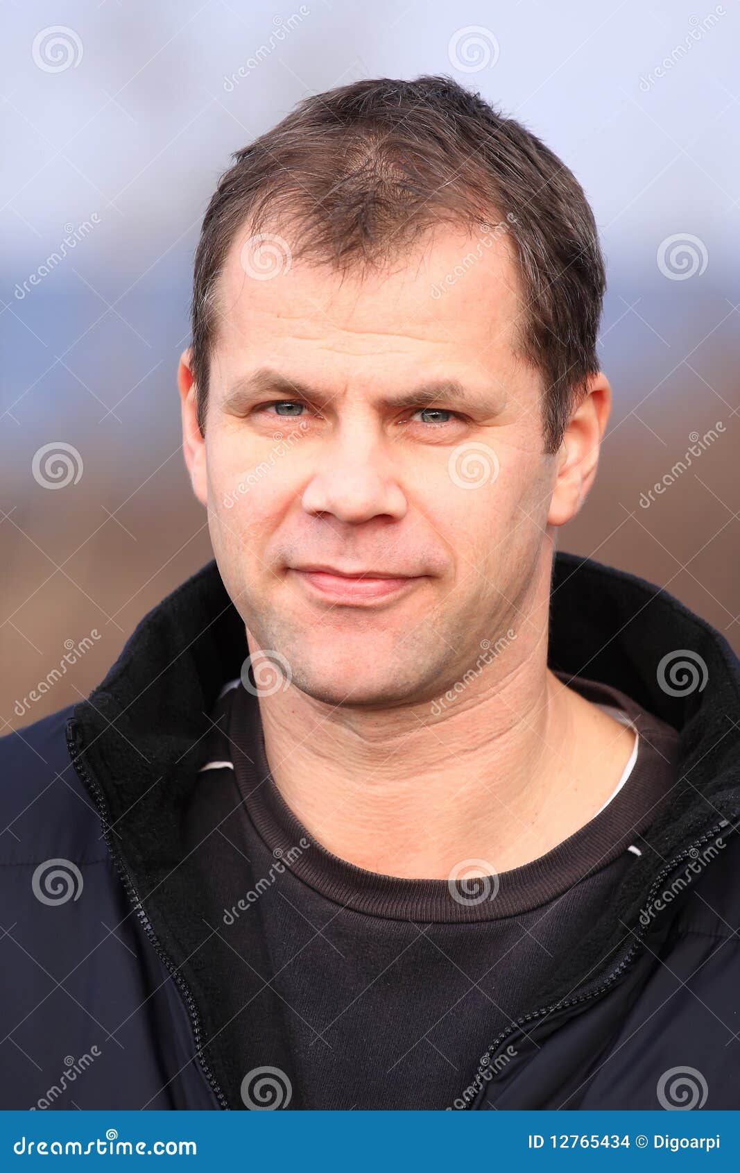 Self-confident Man Portrait Stock Photo - Image of corporate, male ...