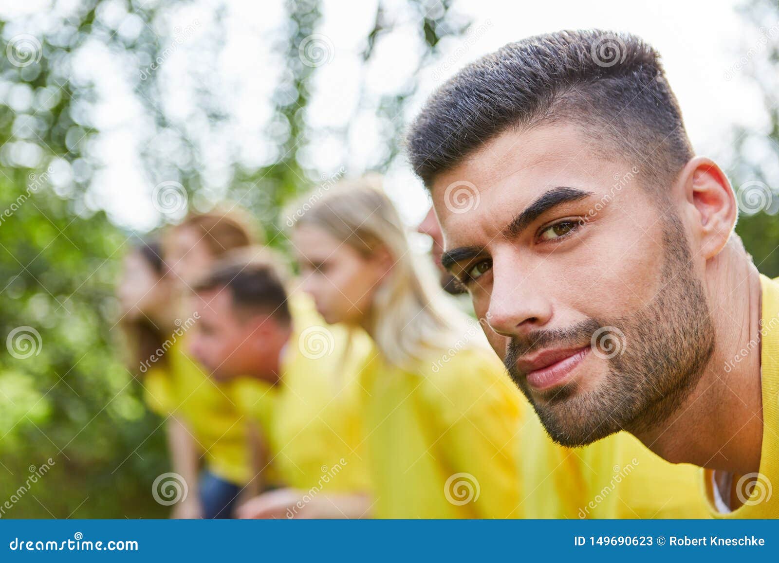 Self-confident Young Man before Competition Stock Image - Image of ...