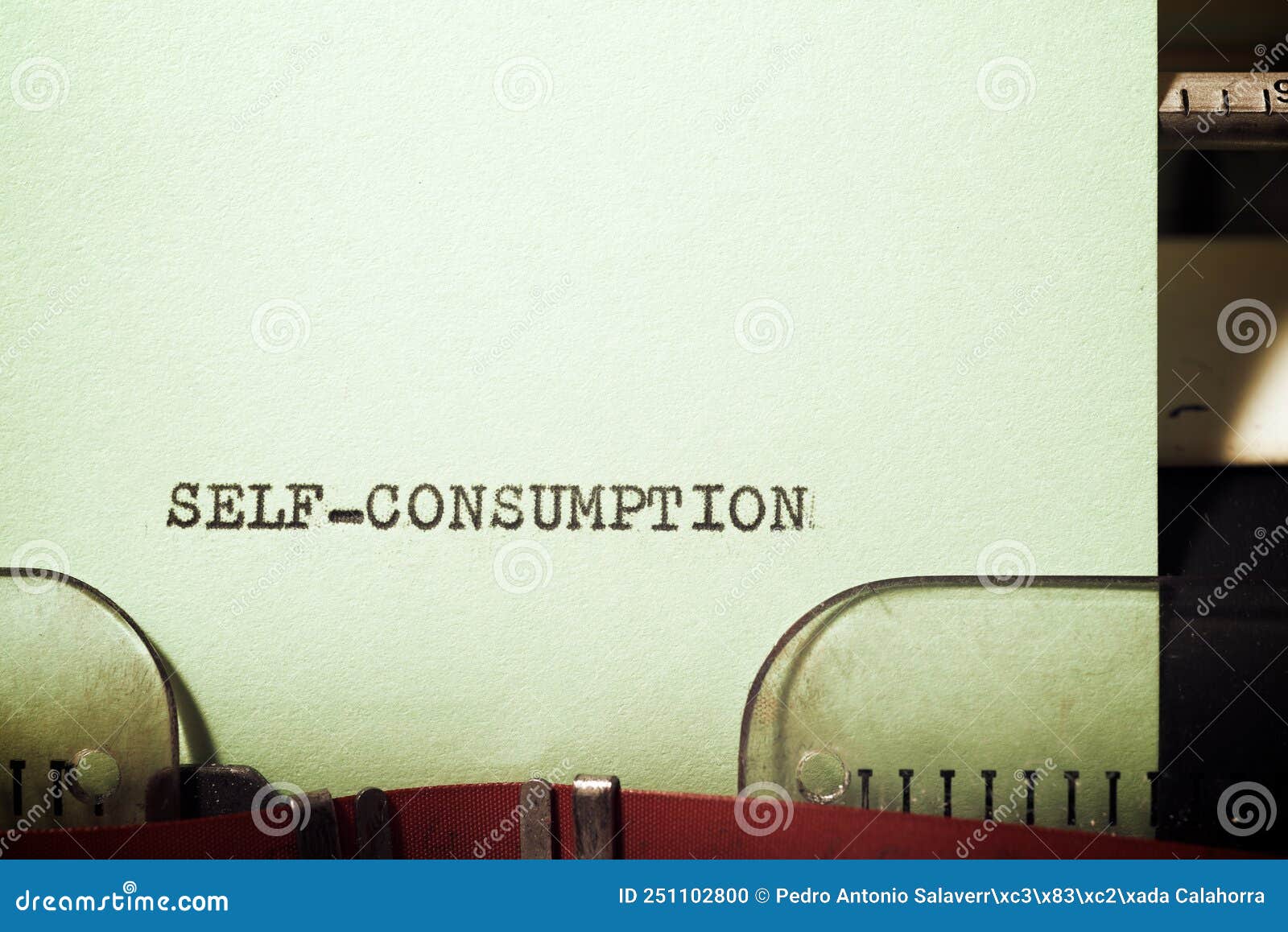 Self consumption concept stock photo. Image of ecology - 251102800