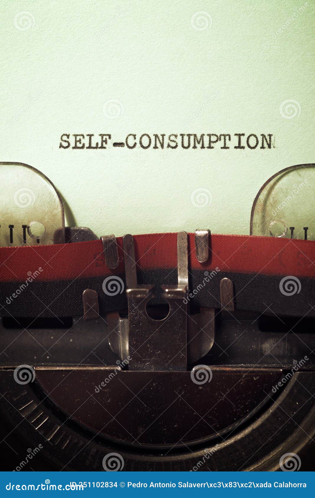 Self consumption concept stock photo. Image of energy - 251102834