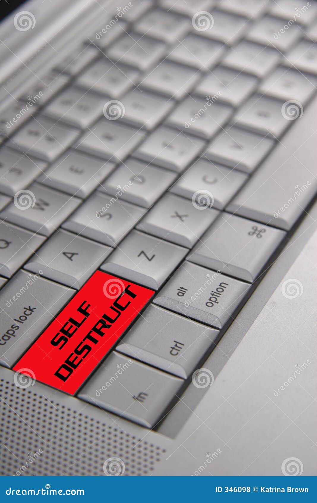 Self Destruct Computer Laptop Editorial Stock Photo - Image of ...