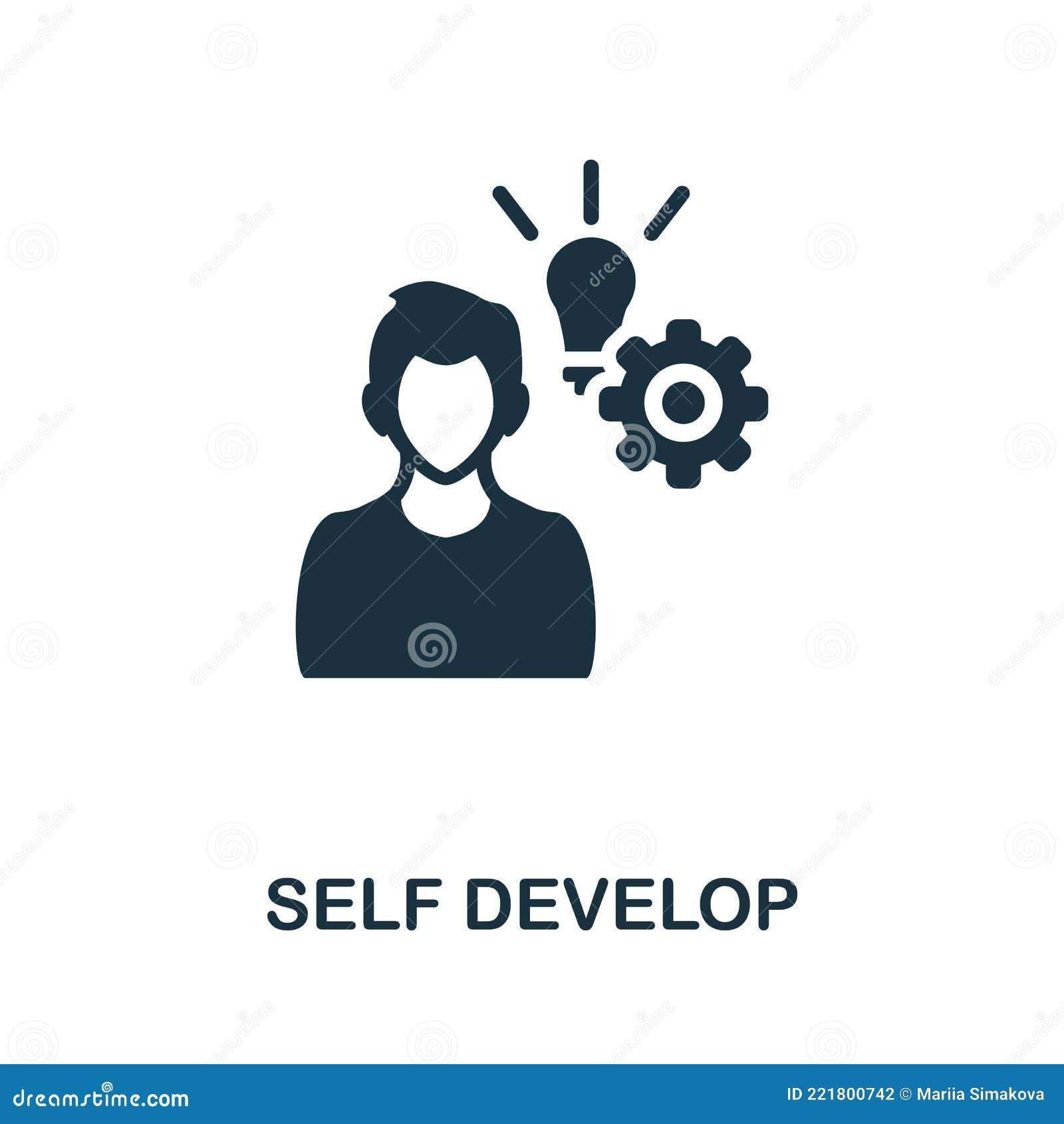 Develop Icon From Time Managemnet Collection. Cartoon Vector ...