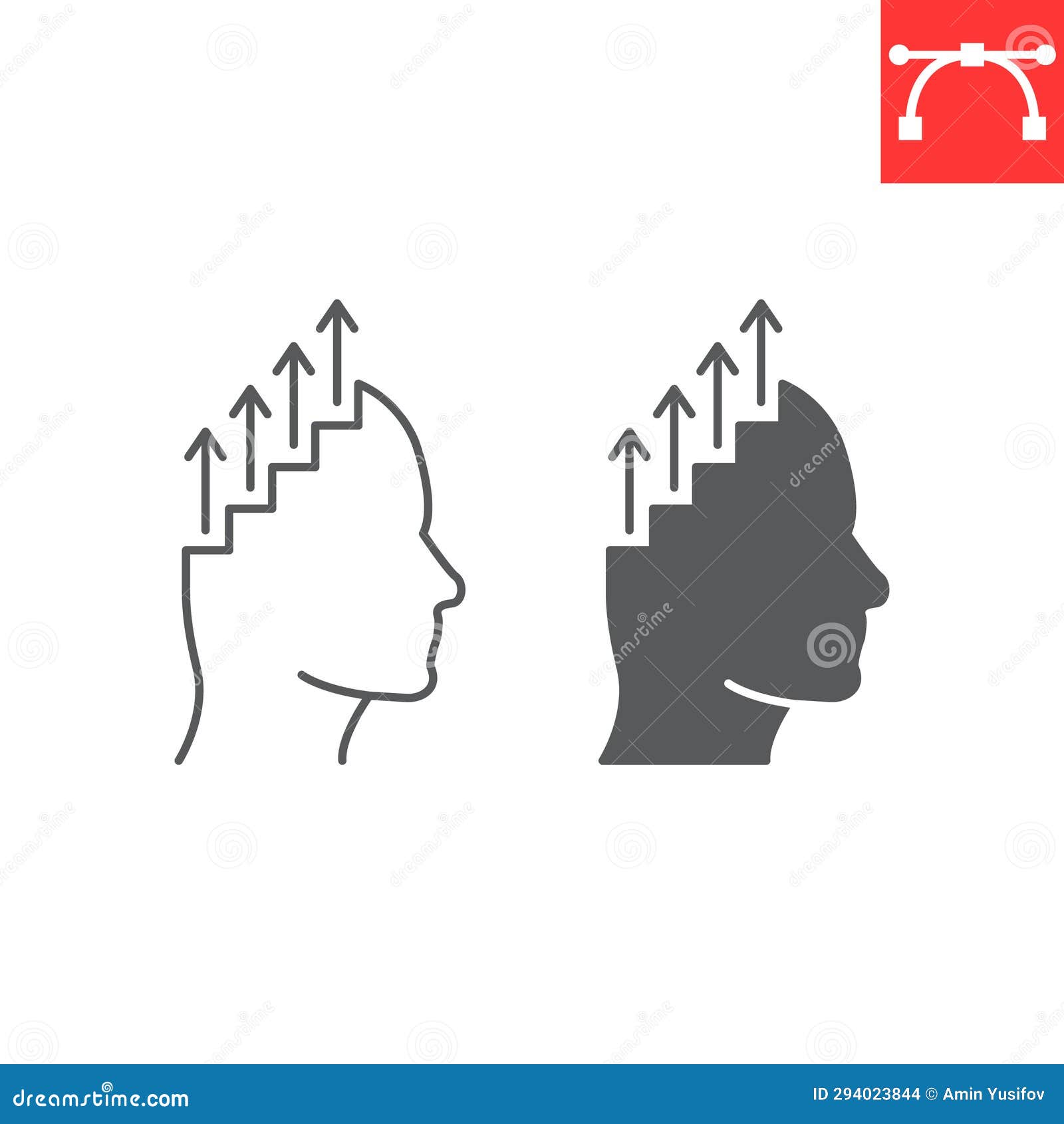 Headway Line Icons Collection. Progress, Advancement, Movement, Growth ...