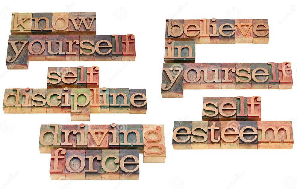 Self Discipline and Driving Force Stock Photo - Image of awareness ...