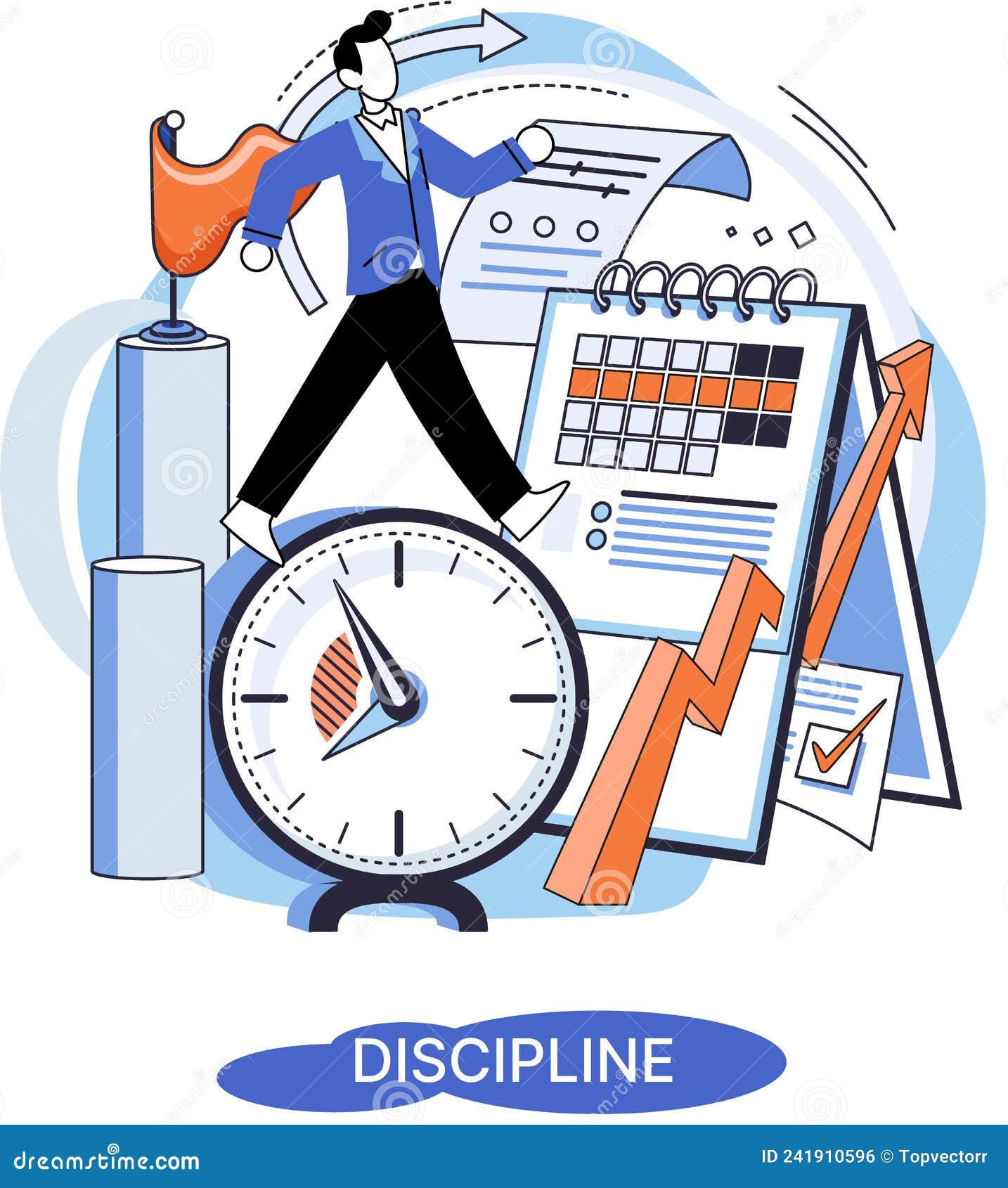 Self Discipline and Motivation Concept. Time Management, Self ...