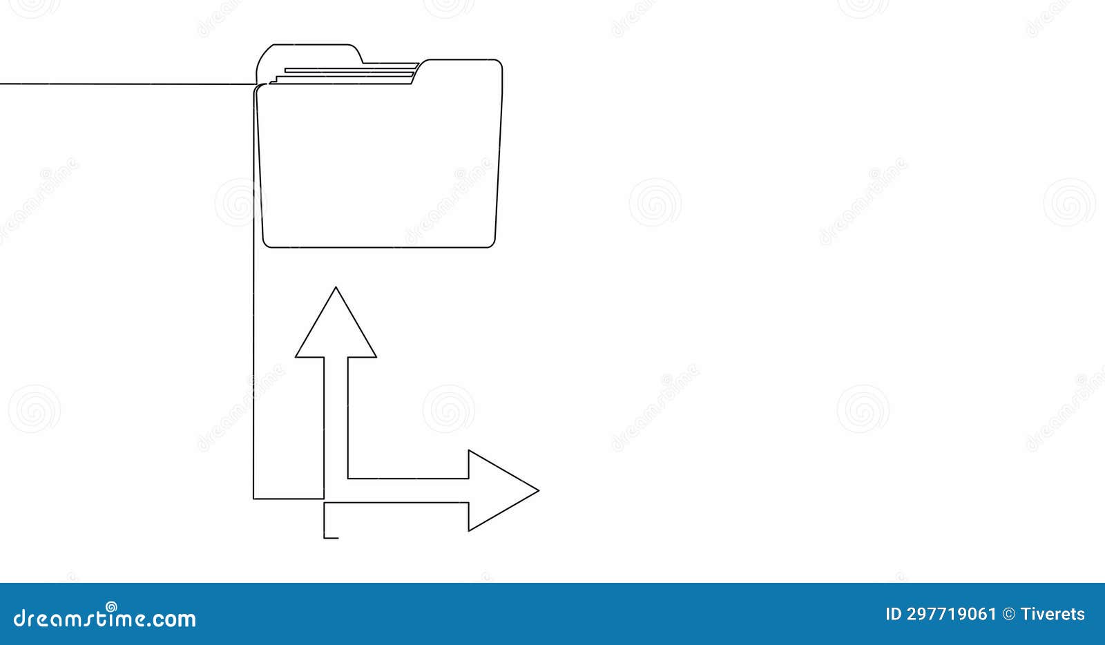 Self Drawing Line Animation Data Transfer Continuous Line Drawn Concept ...