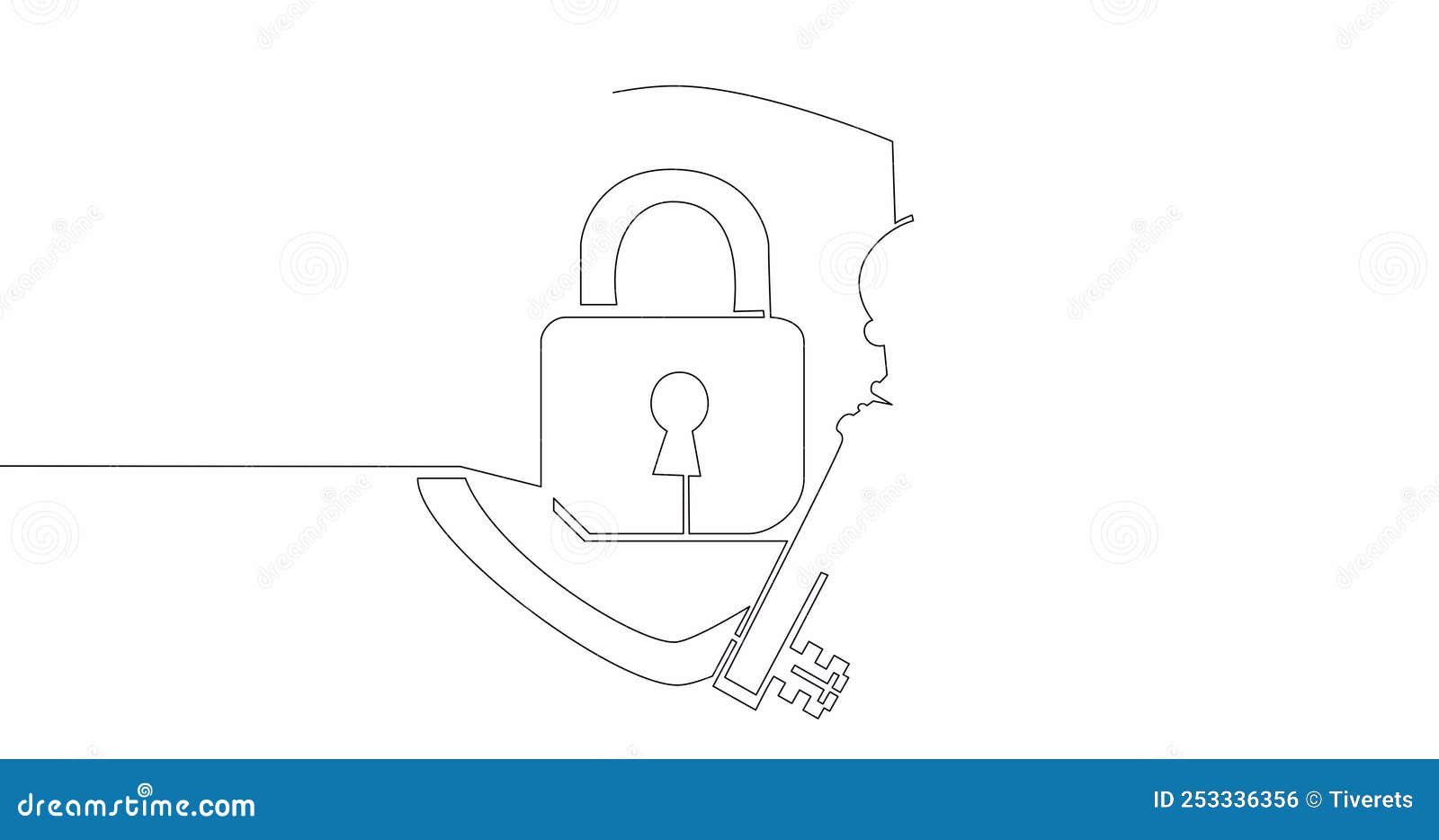 Self Drawing Line Animation General Data Protection Regulation ...