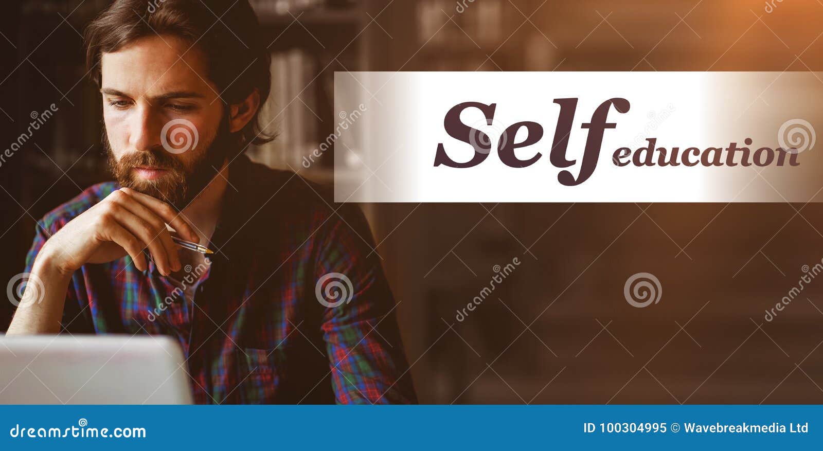 Composite Image of Self Education Word Stock Illustration ...