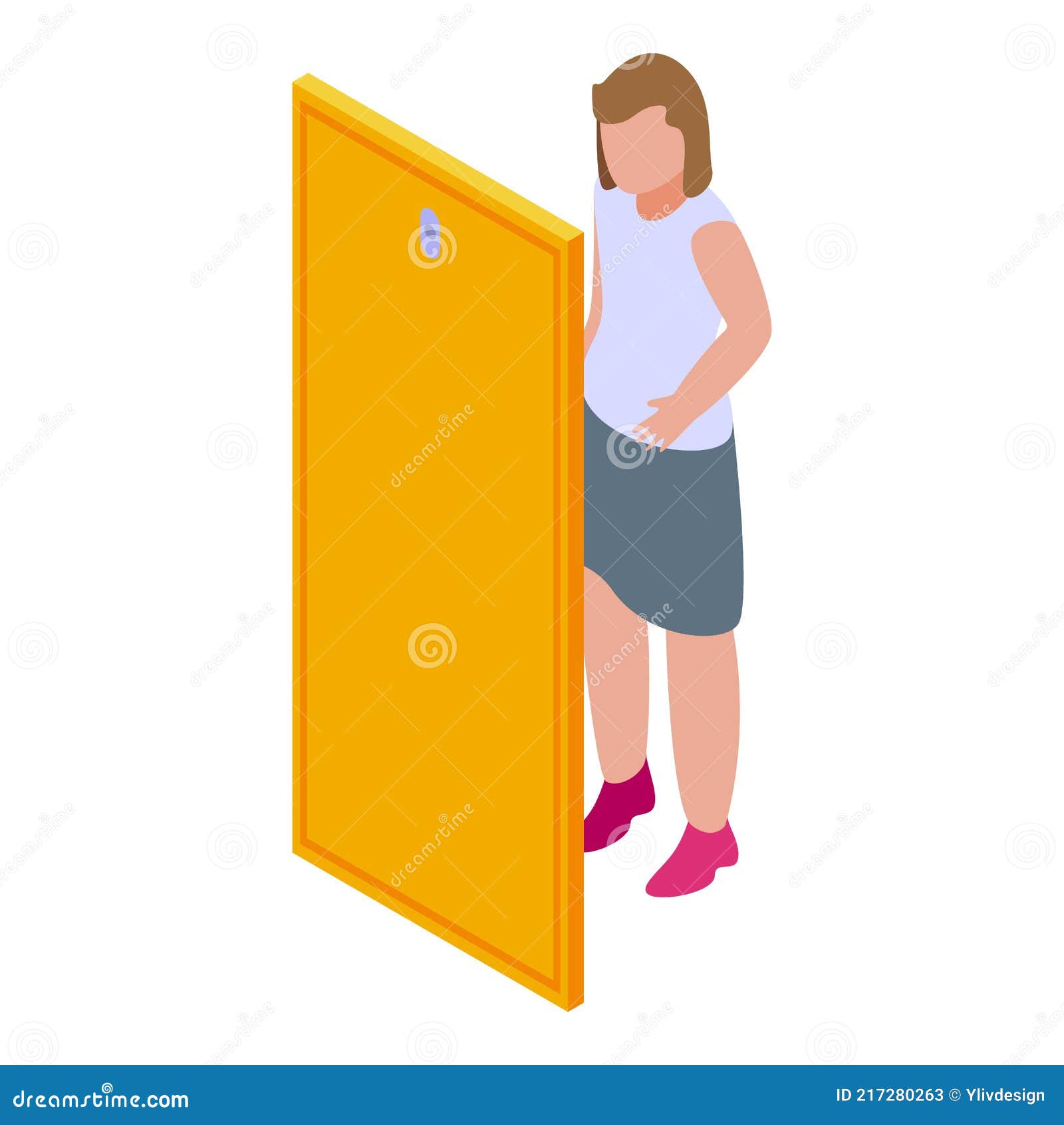 Self Esteem Affirmation Icon, Isometric Style Stock Vector ...