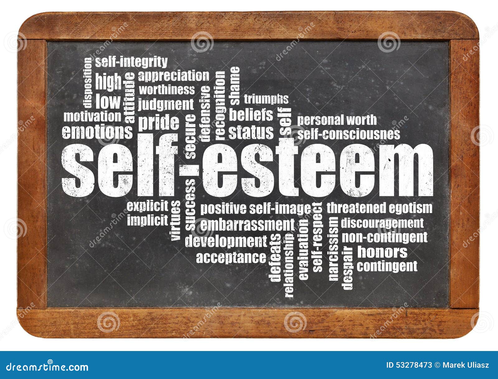 Self-esteem word cloud stock image. Image of virtue, shame - 53278473