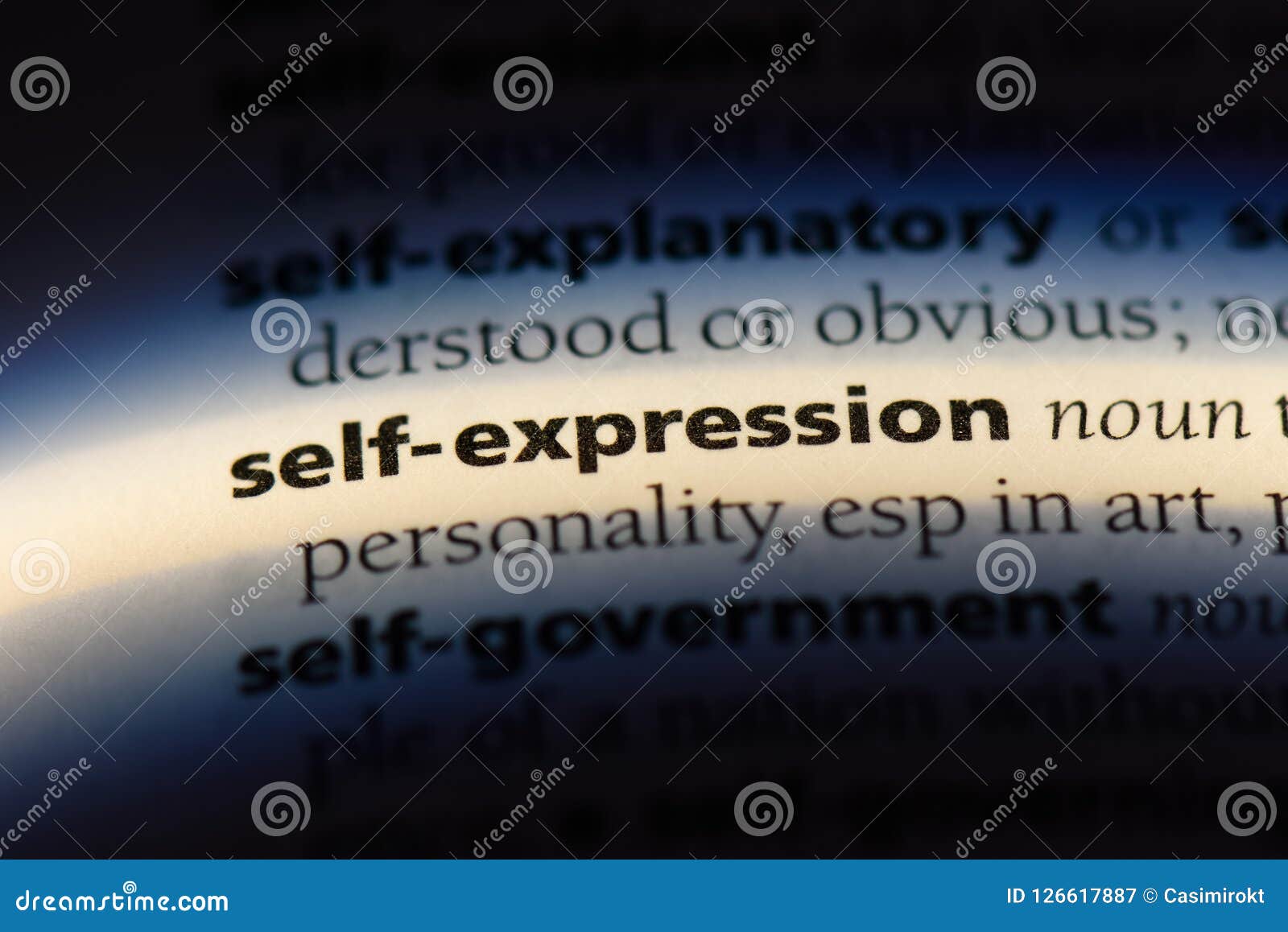 Self expression stock image. Image of expression, concept - 126617887