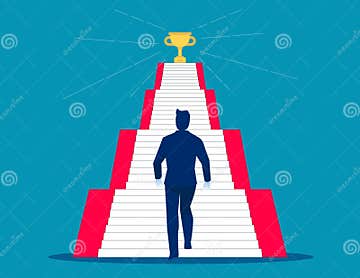 Self Growth and Personal Development Progress Stages. Business Goal ...