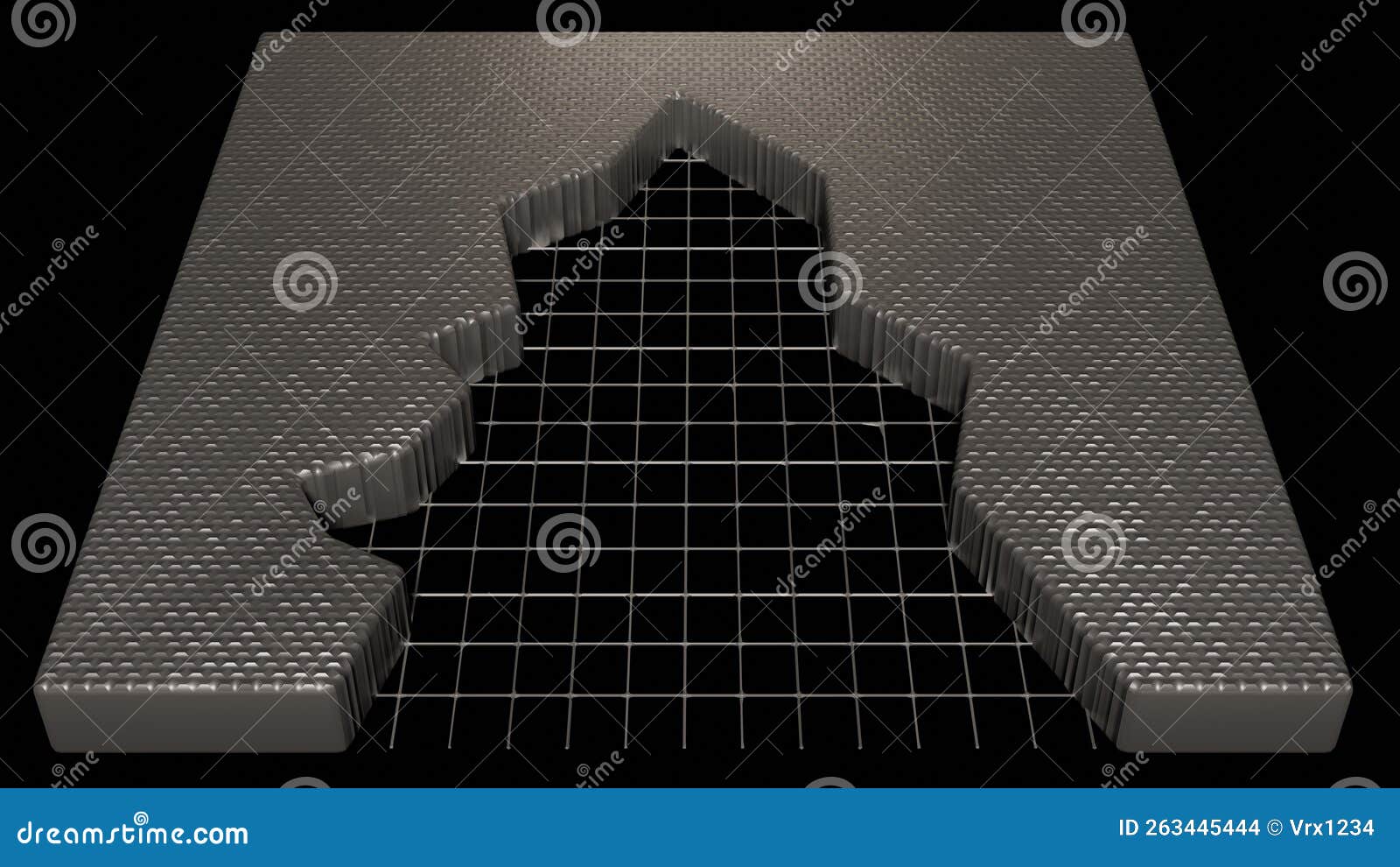 Self Healing Materials Stage 2. 3d Render Illustration. Stock ...