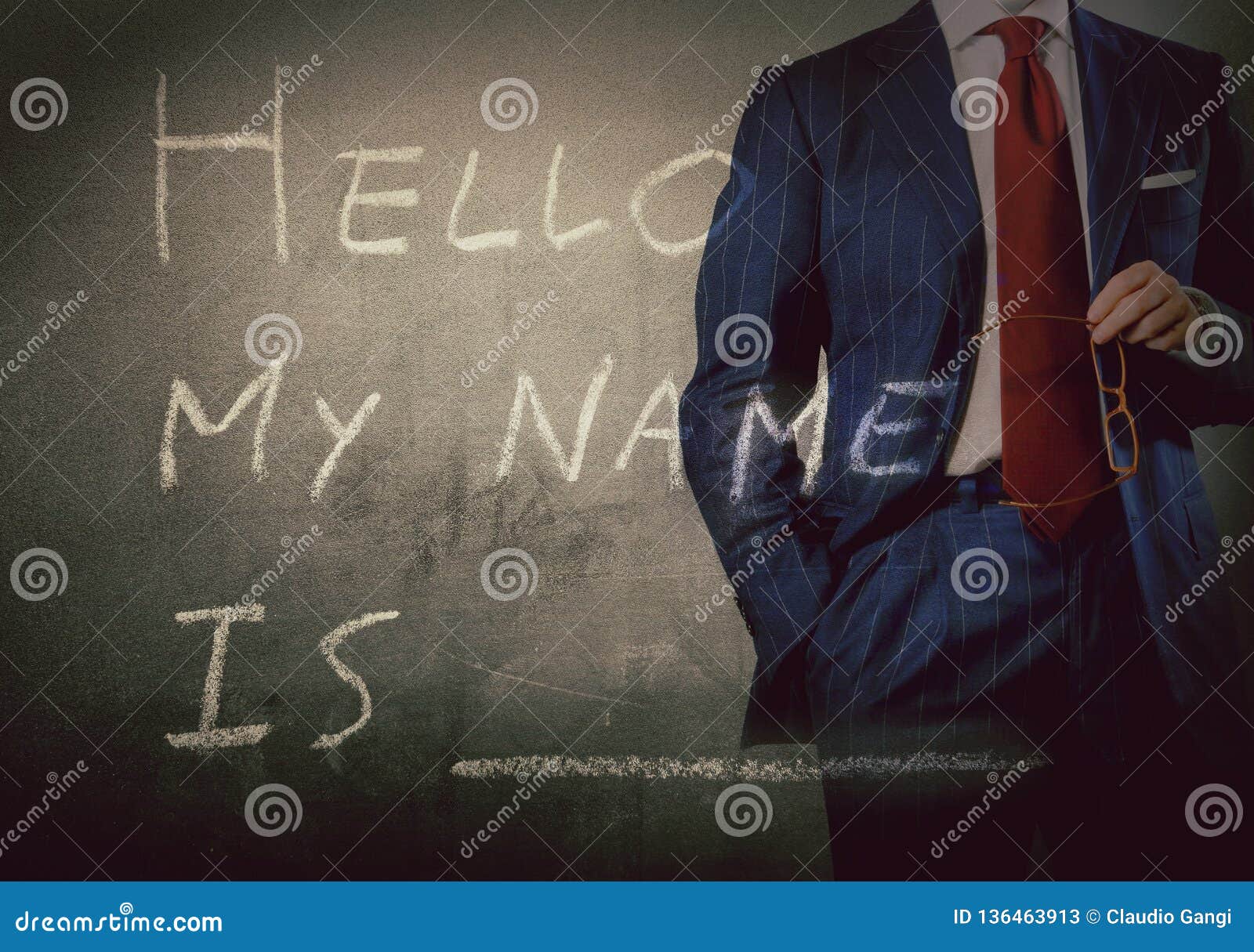 Self Introduction - Hello, My Name is .. Stock Image - Image of badge ...