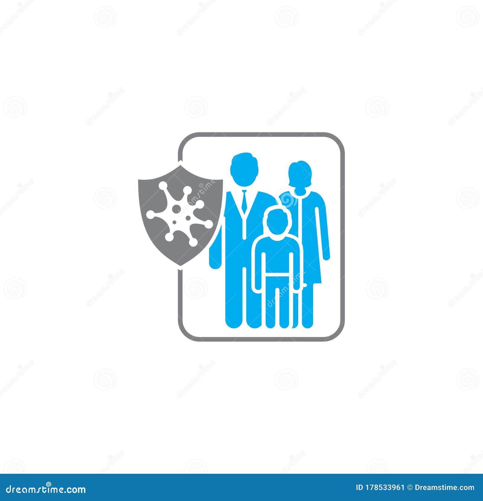 Self Isolation Related Icon on Background for Graphic and Web Design ...