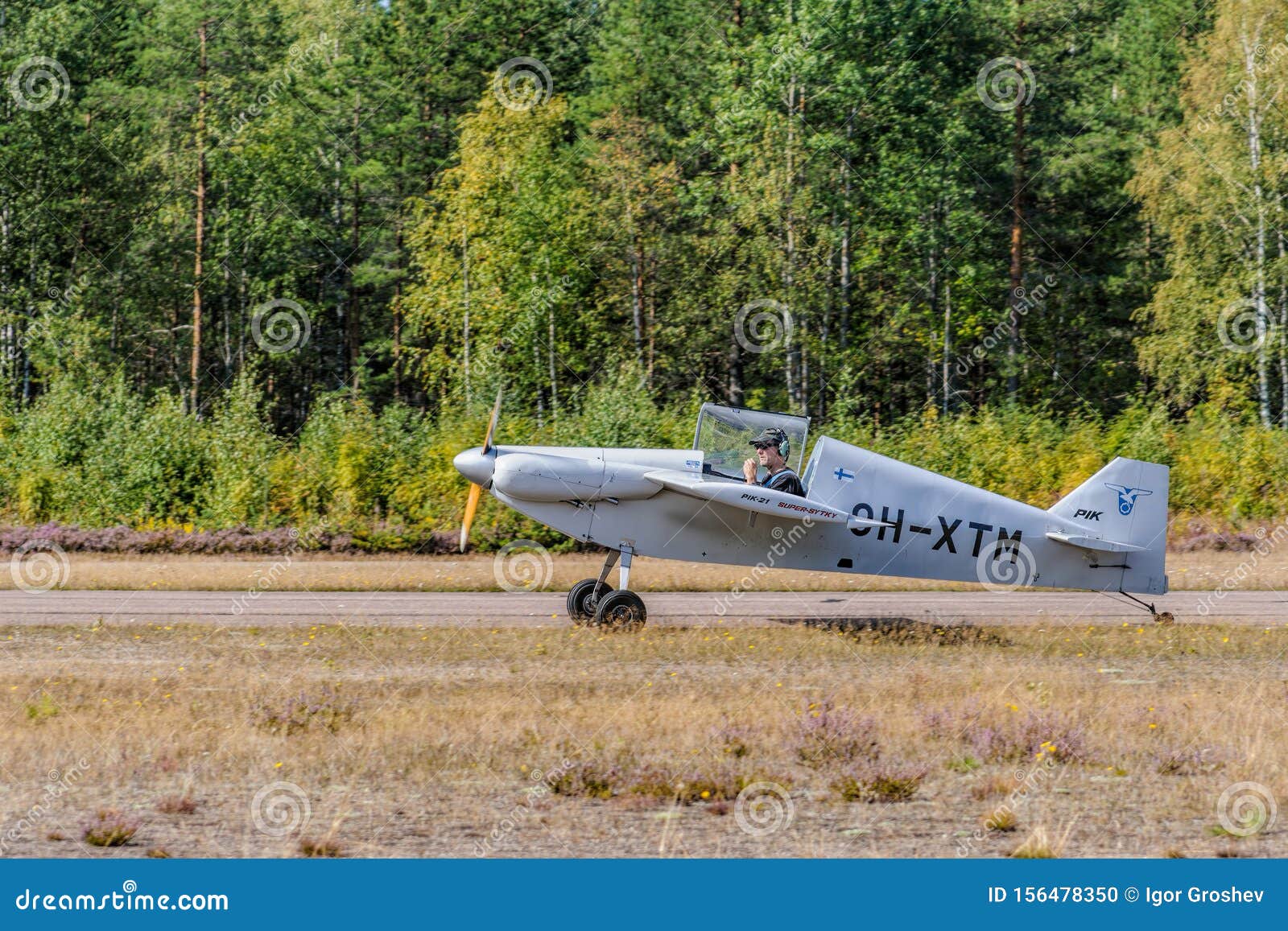 Self-made Single-engined Piston-powered Airplane PIK-21 Super-Sytky OH ... Self-made Single-engined Piston-powered Airplane PIK-21 Super-Sytky OH ...