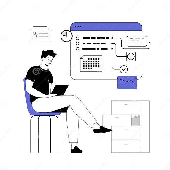 Self Management and Scheduling Concept. Planning Tasks, Appointment or ...
