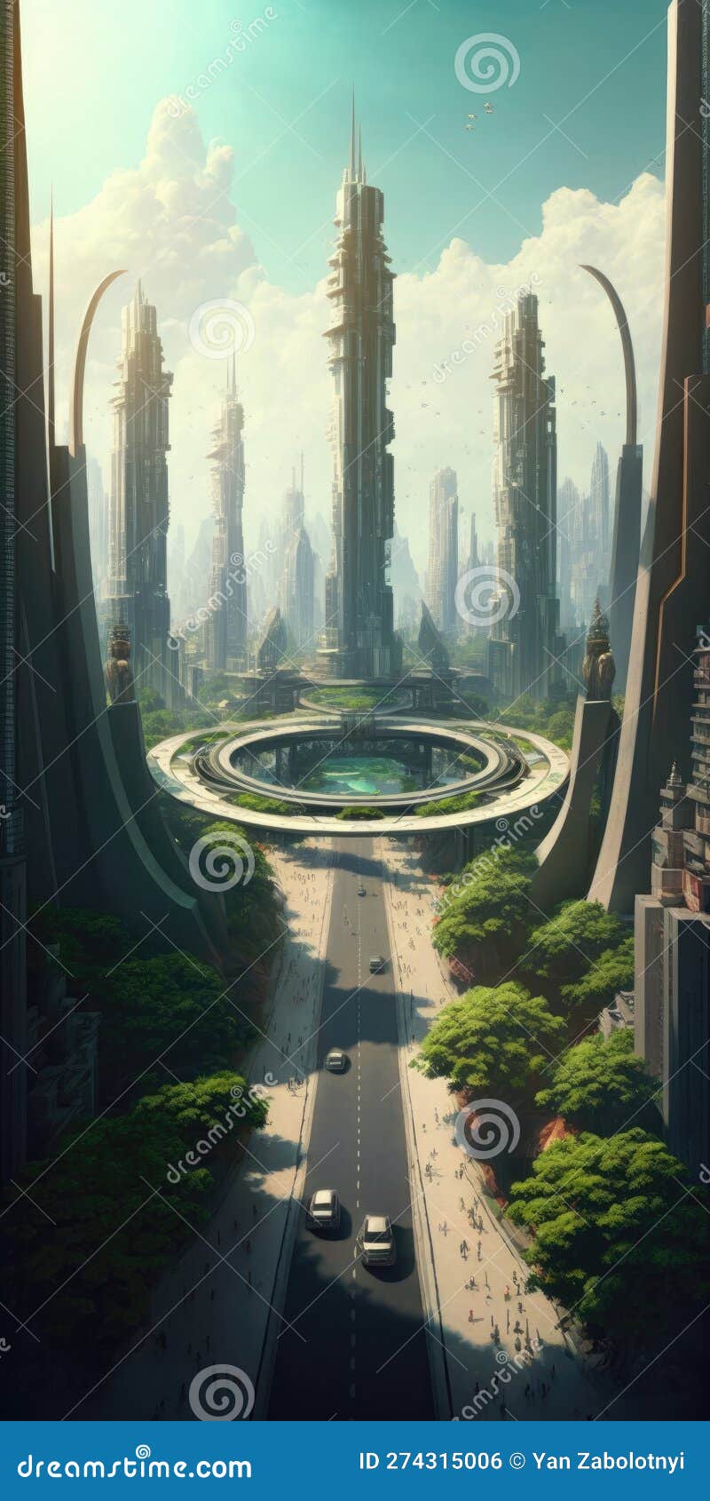 Self Mobile Wallpaper. Generative AI Stock Illustration - Illustration ...