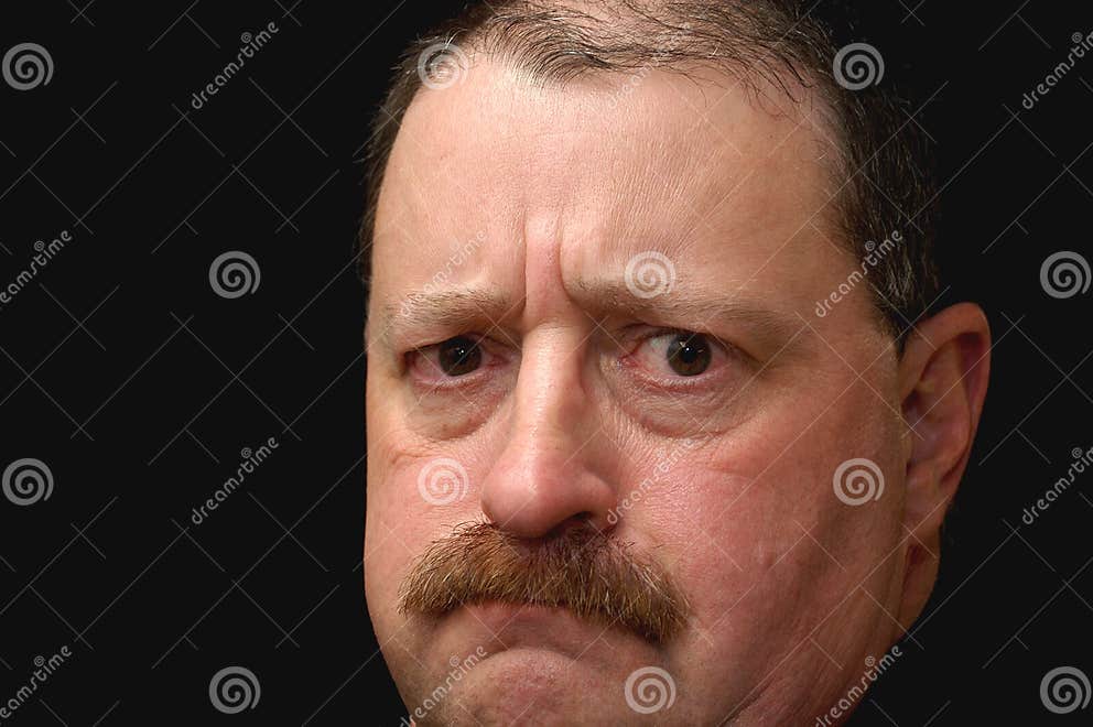 Self Portrait. stock image. Image of middle, nose, portrait - 12626059