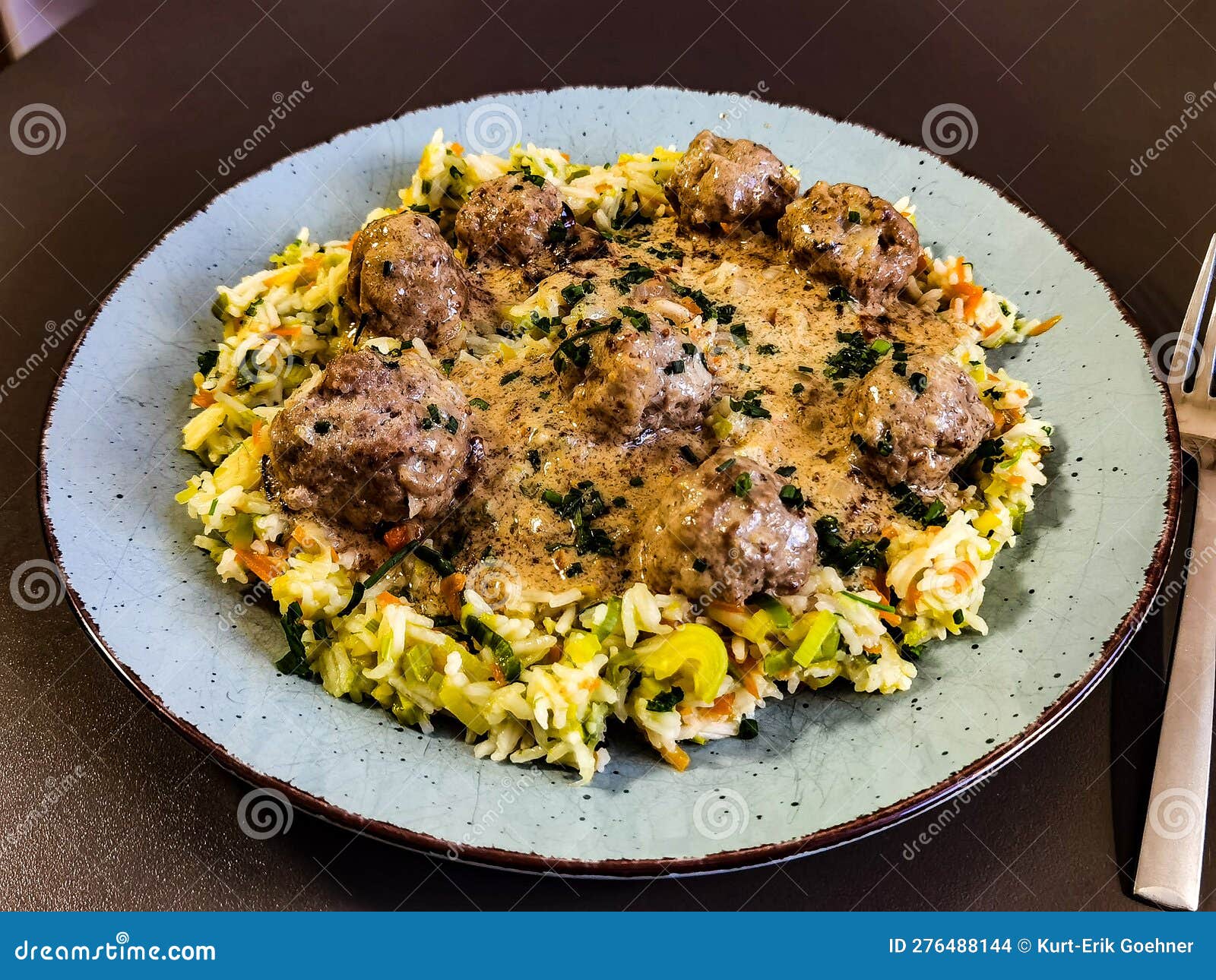 Self-prepared Simple, Quick and Very Tasty Dishes Stock Photo - Image ...