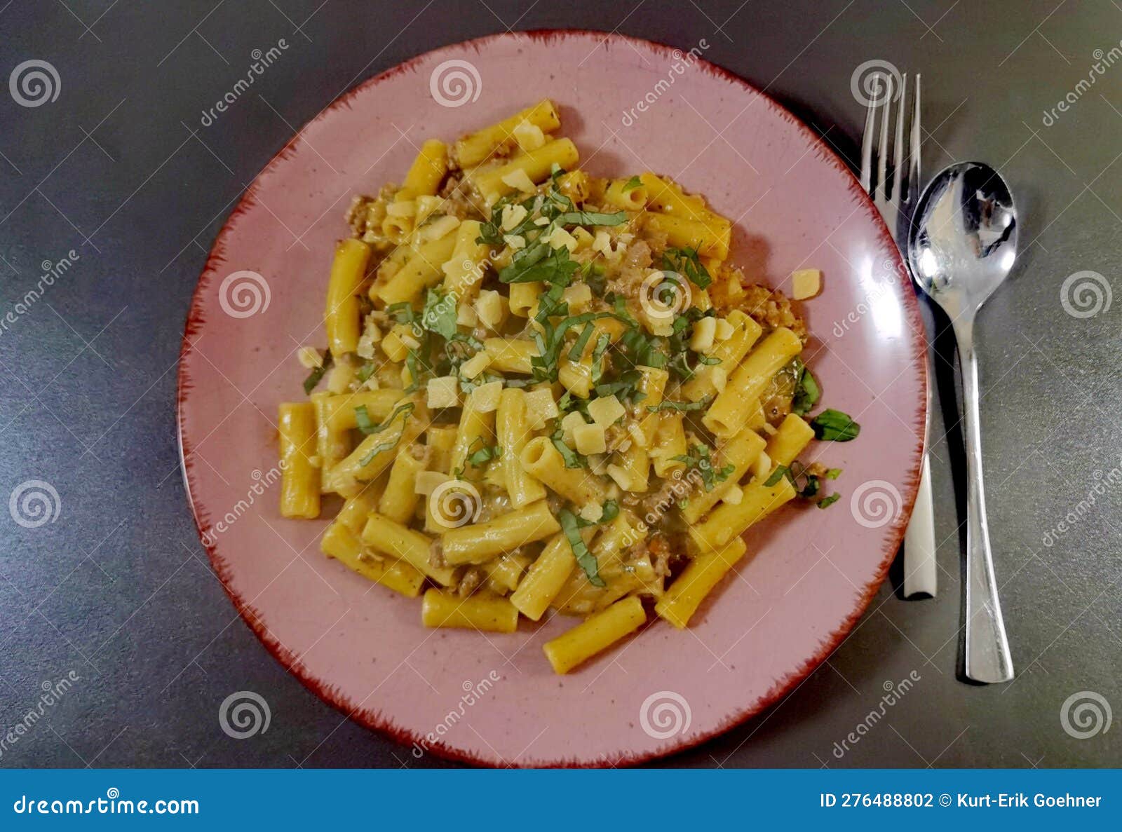 Self-prepared Simple, Quick and Very Tasty Dishes Stock Photo - Image ...
