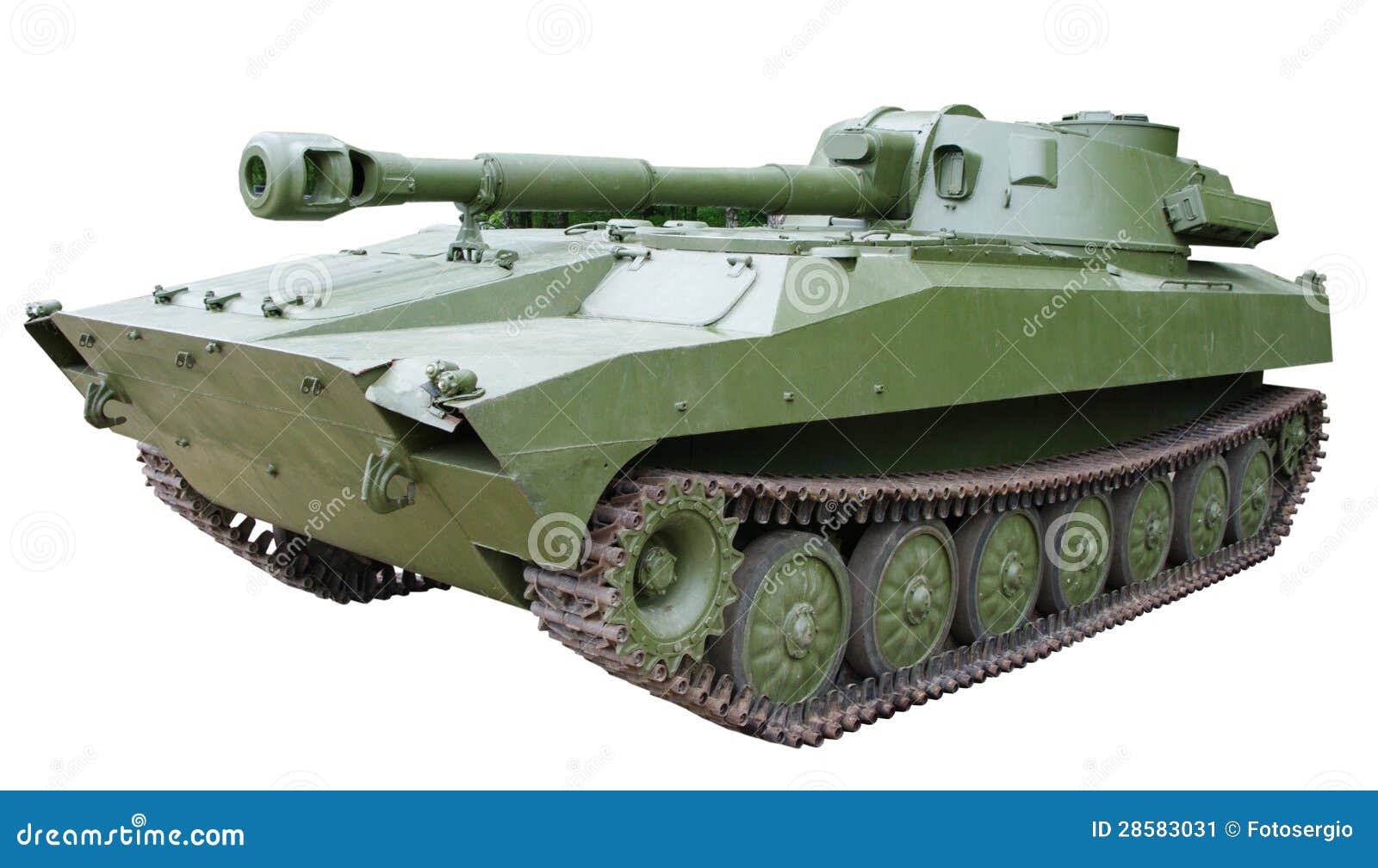 Howitzer Gun From WW2 Royalty-Free Stock Photography | CartoonDealer ...