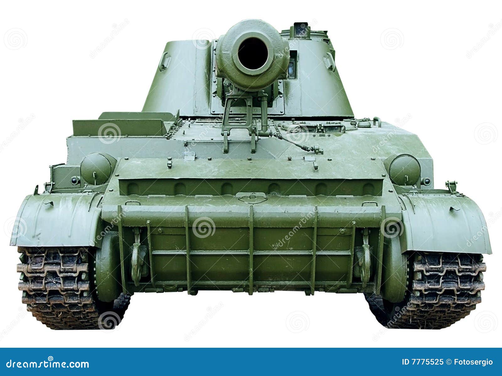 Self-propelled Armored Artillery Howitzer Stock Image - Image of object ...