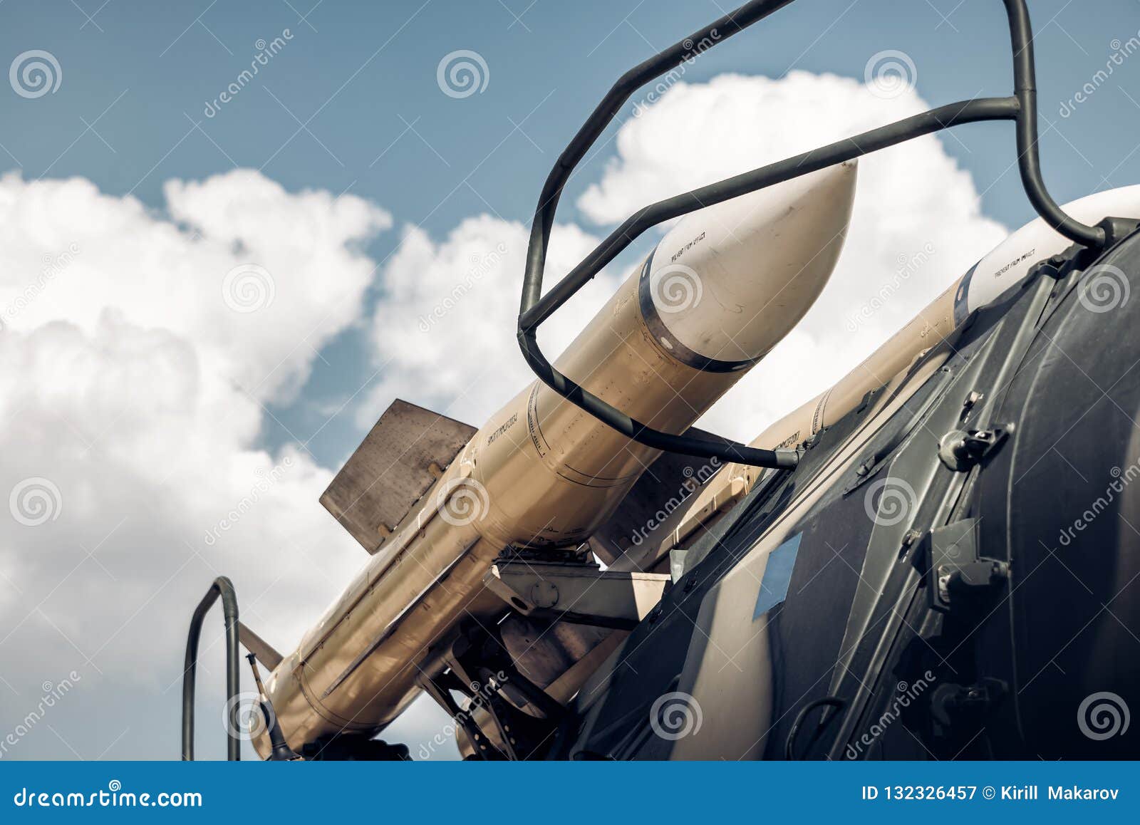 Self-propelled Missile Launcher Stock Image - Image of danger, vehicle ...