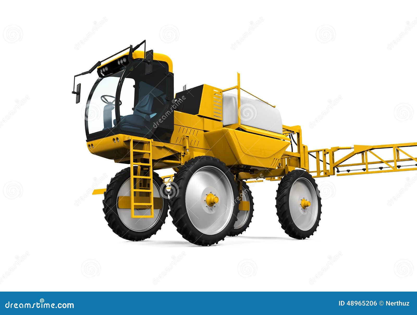 Self Propelled Sprayers stock illustration. Illustration of self - 48965206